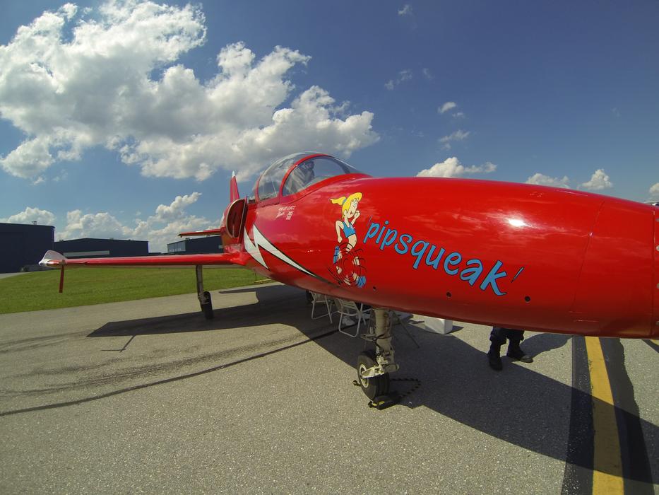 Red Airplane Jet Aircraft free image download