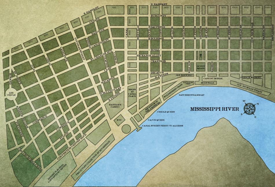 French quarter louisiana new orleans free image download