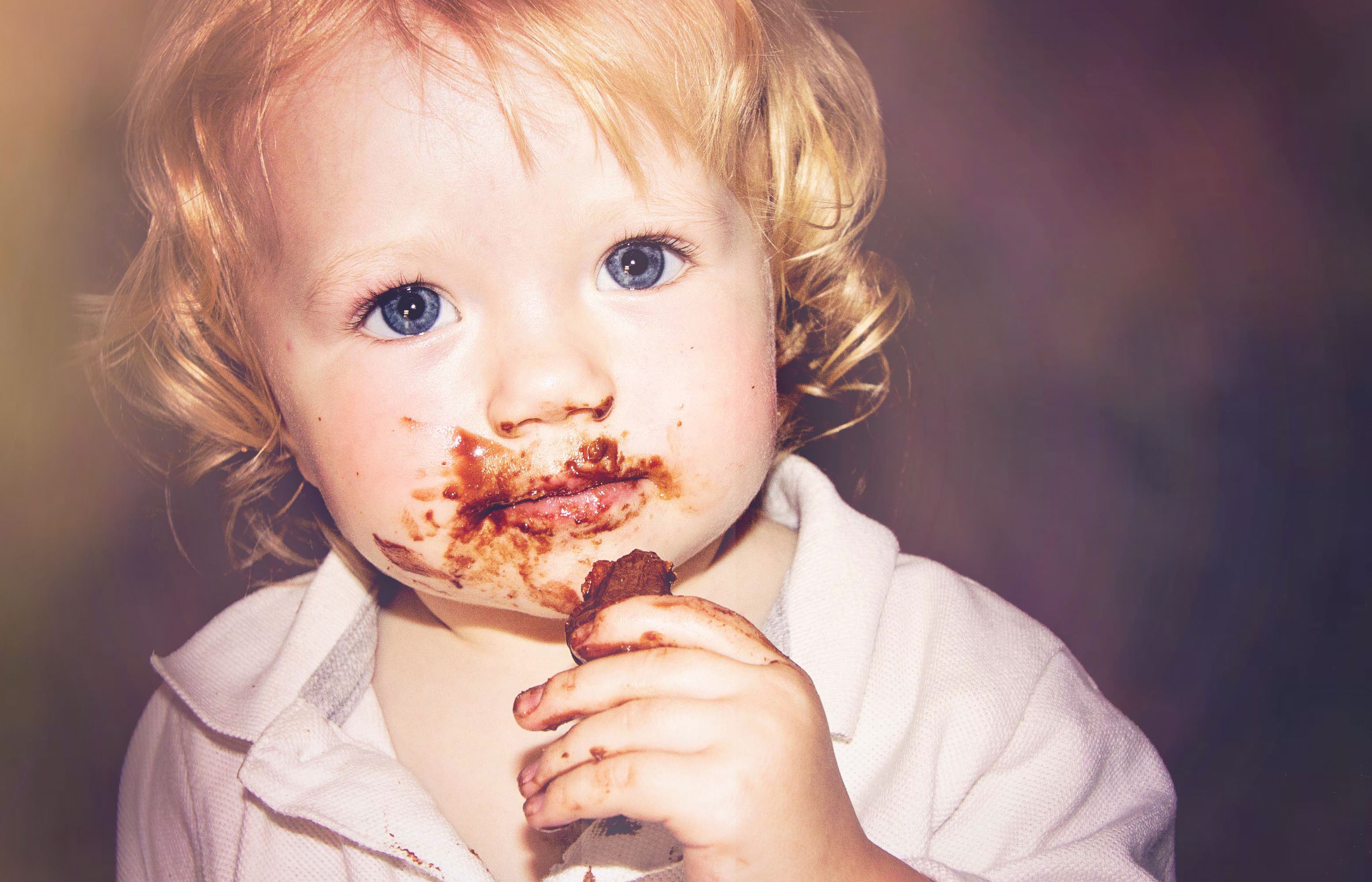 Chocolate Sweet Baby Blue free image download