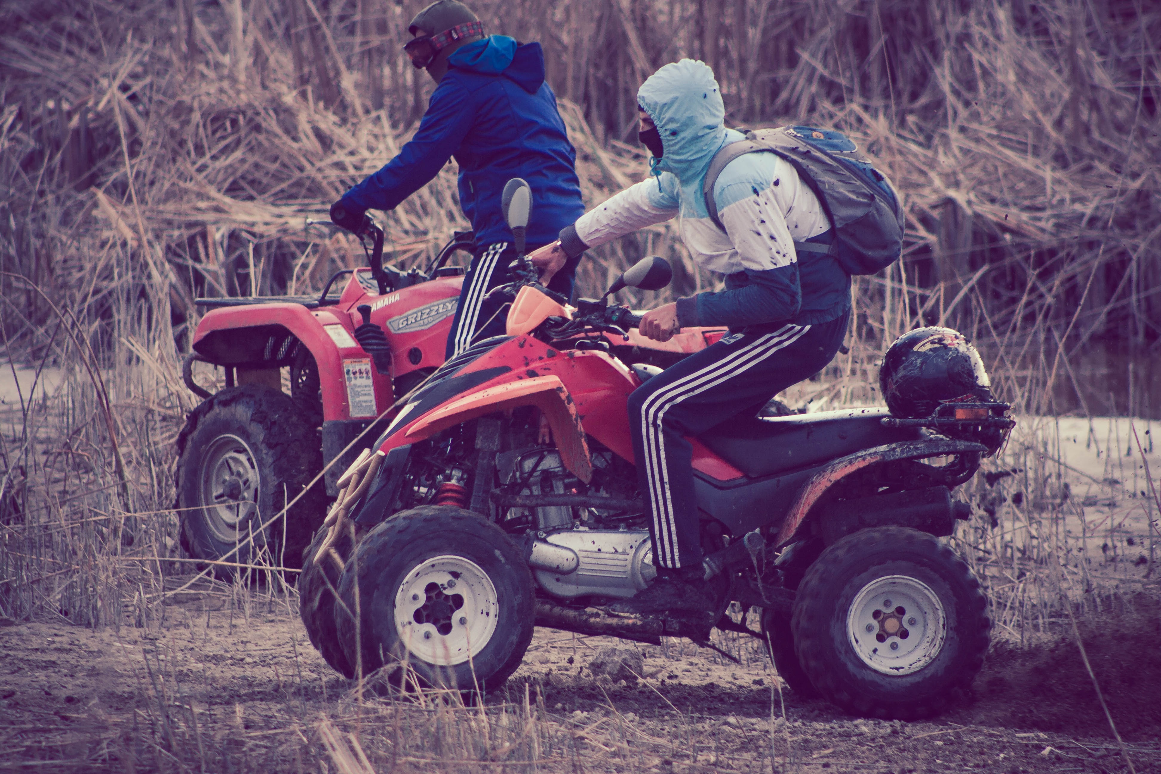 Guys riding Engines free image download