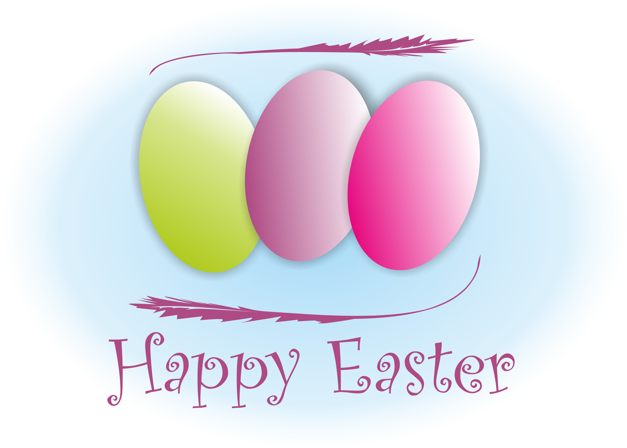 Spring easter eggs free image download