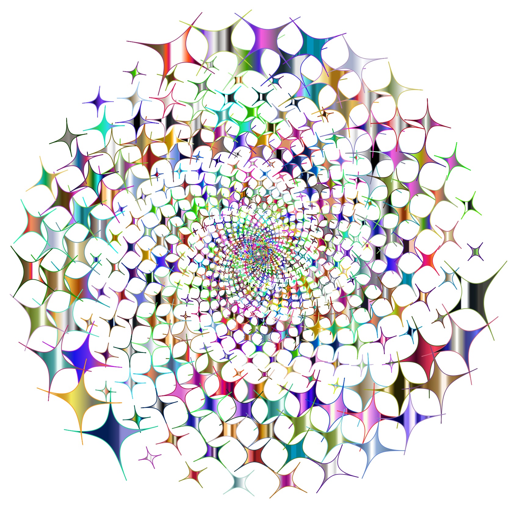 Colorful prismatic whirlpool free image download