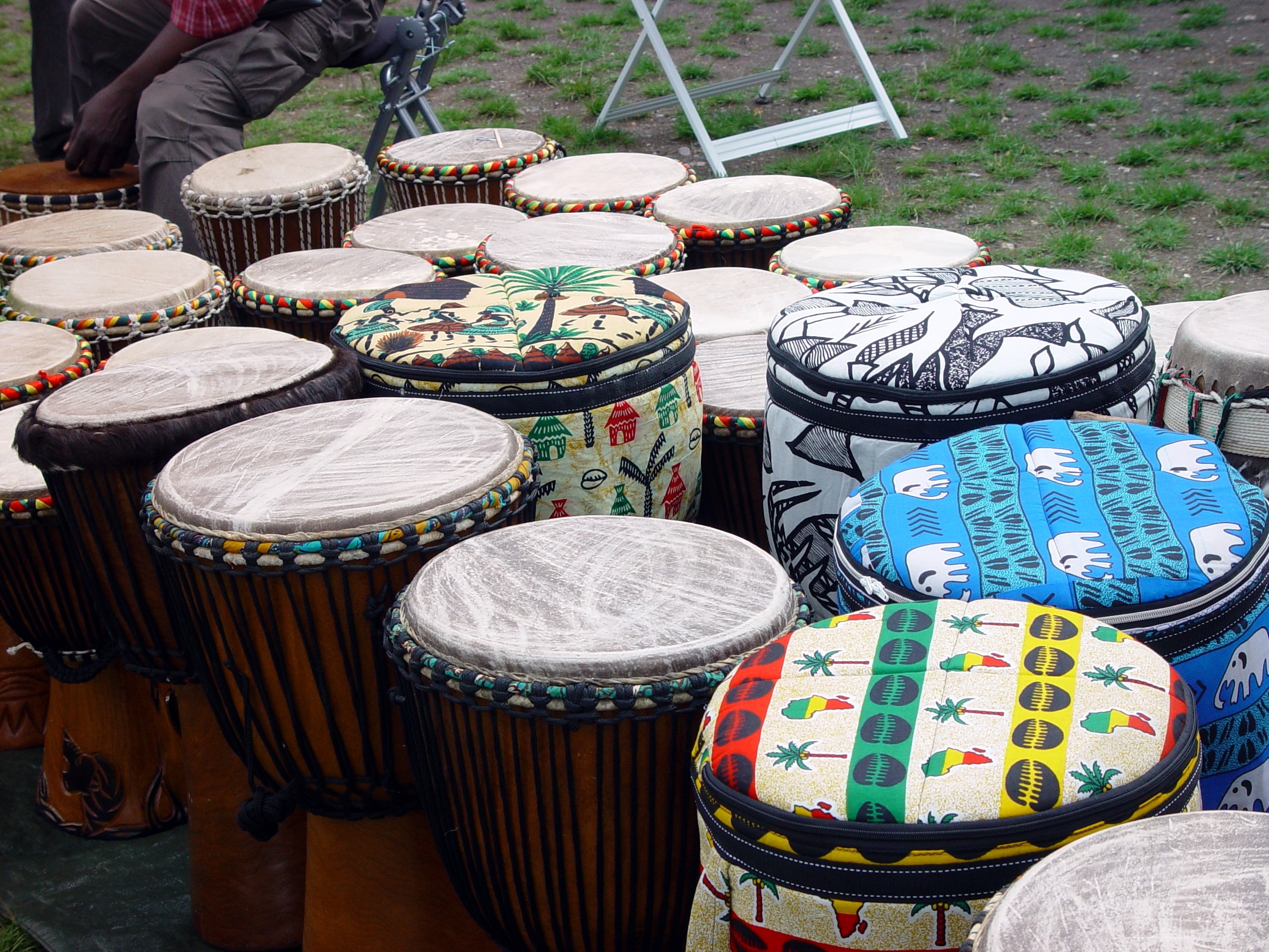 Africa Drums Colorful free image download