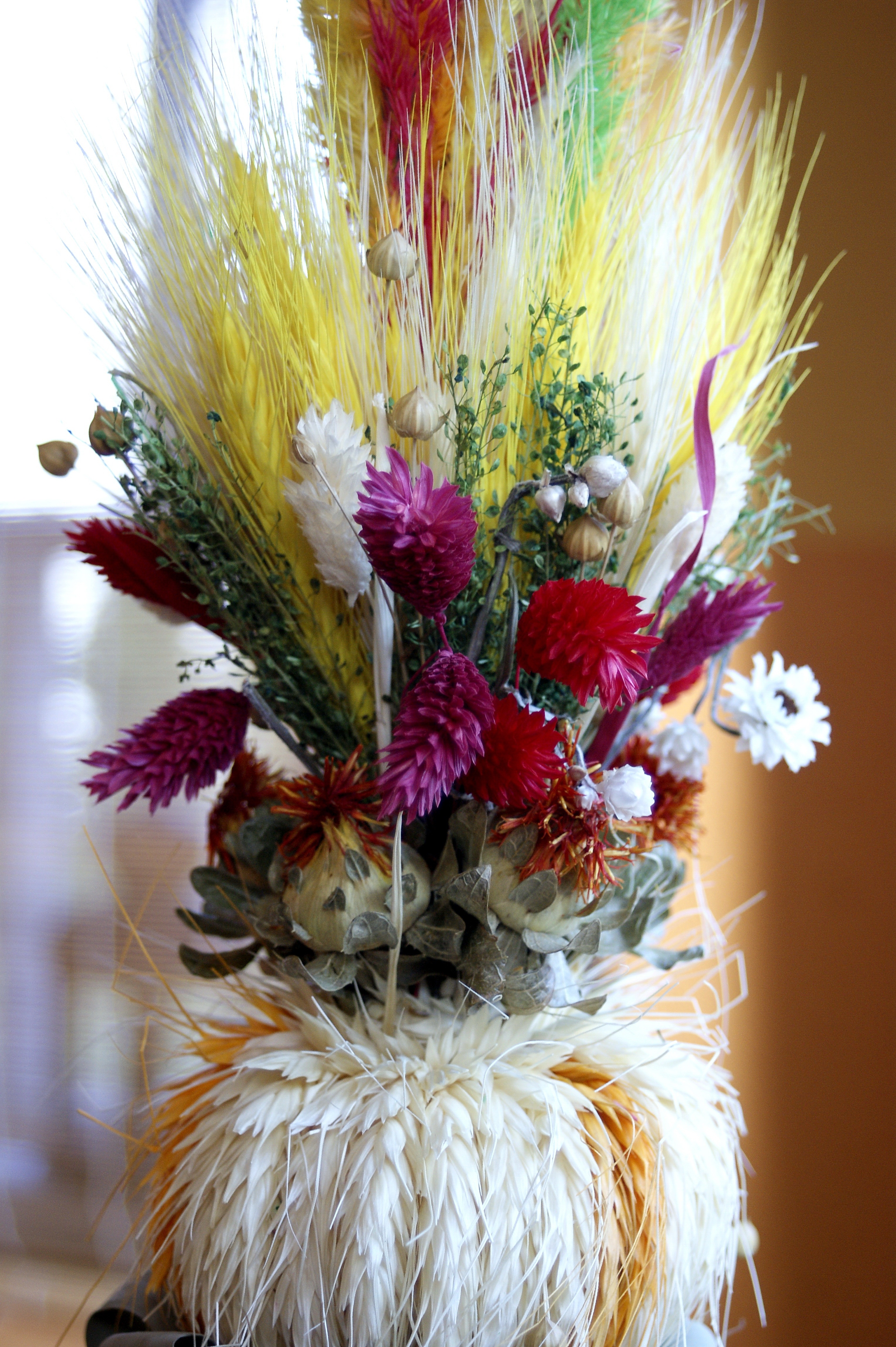 Easter Palm Dried Flowers free image download