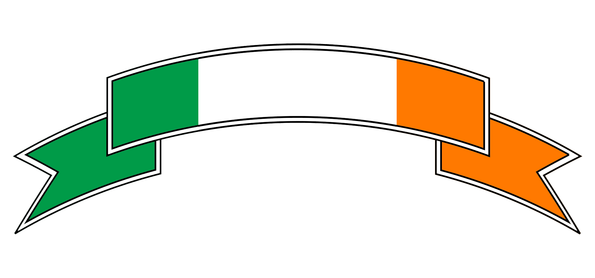 Ireland banner irish symbol free image download