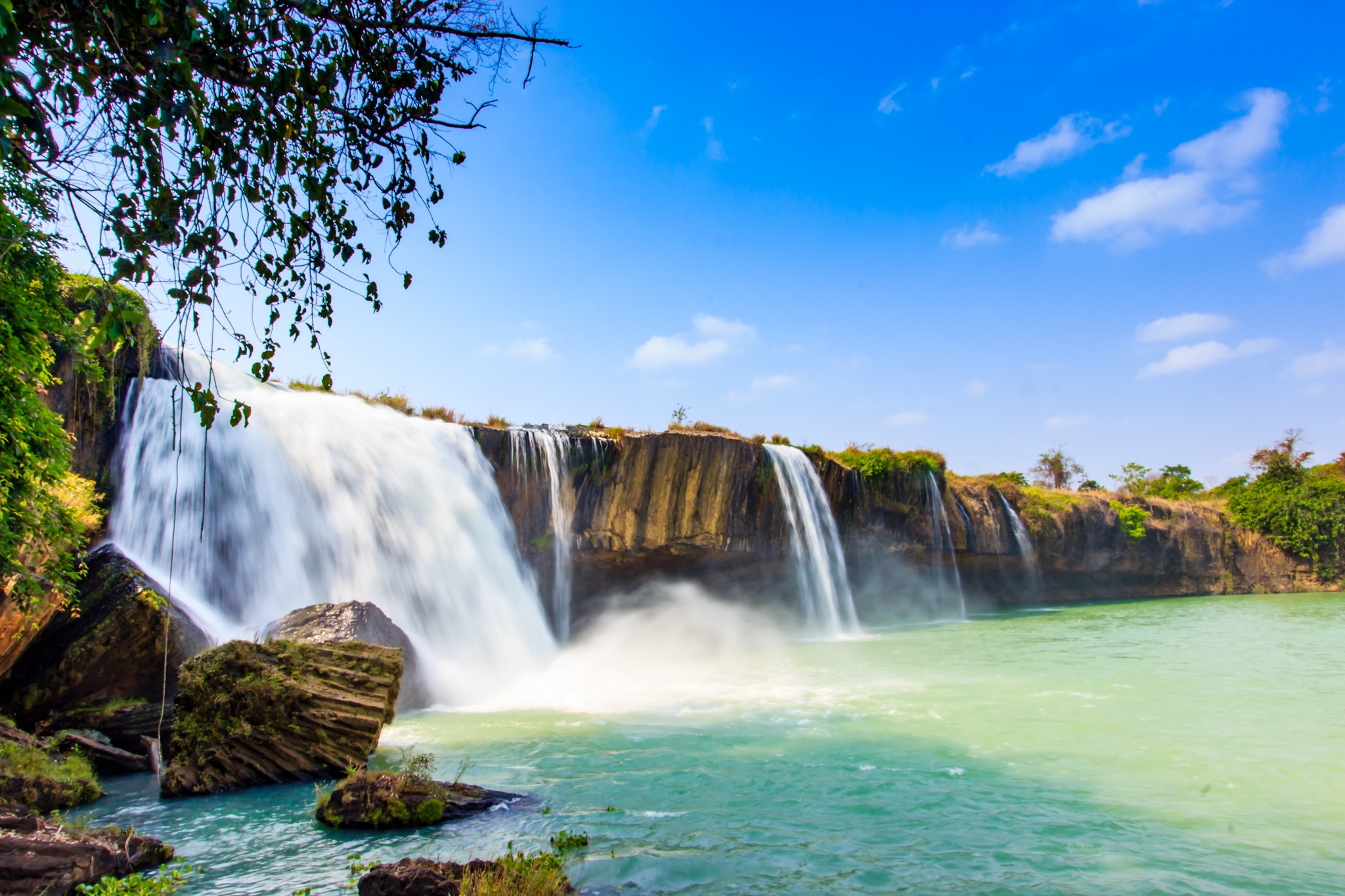 Waterfall Dray Nur free image download