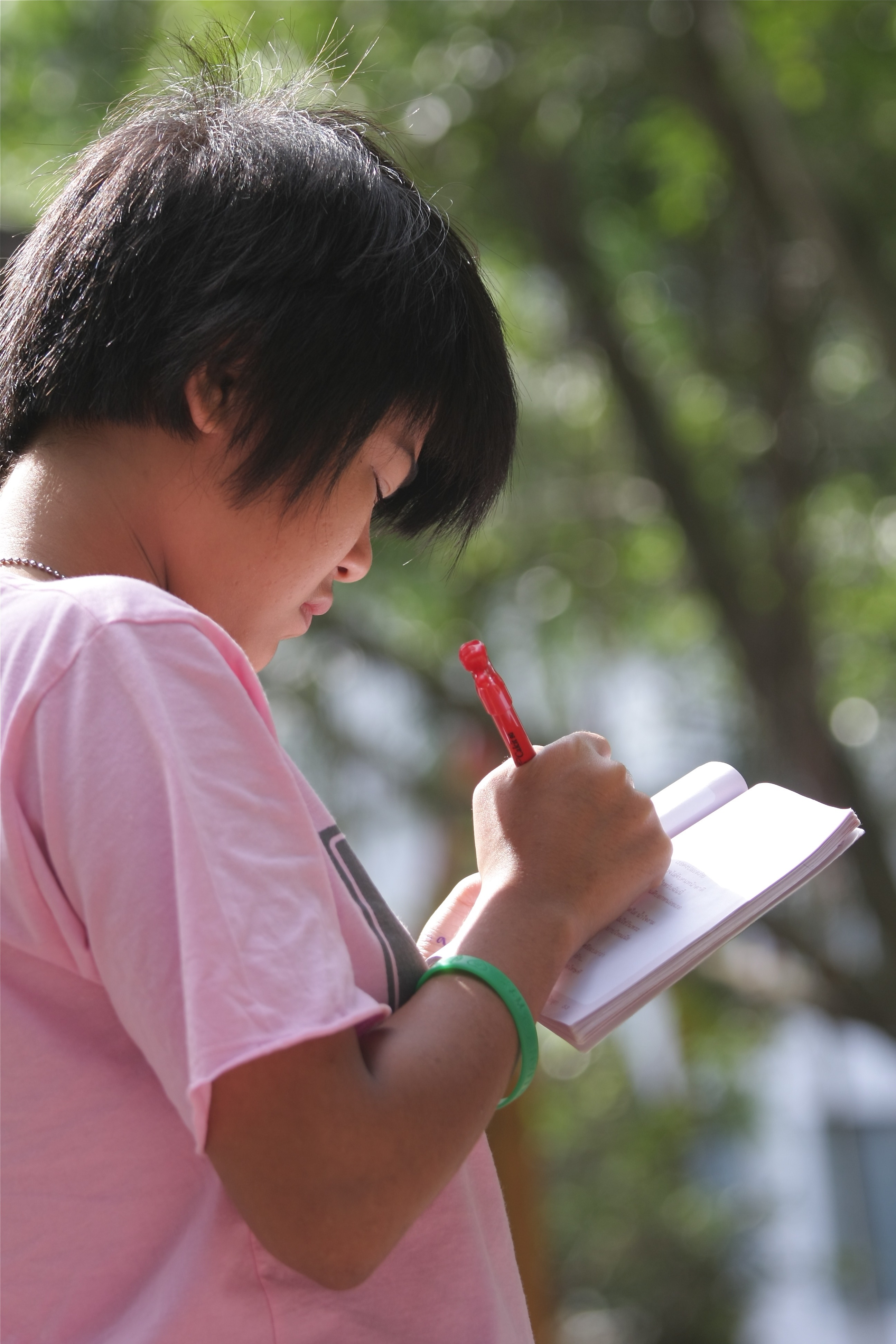 Reading Diary woman free image download