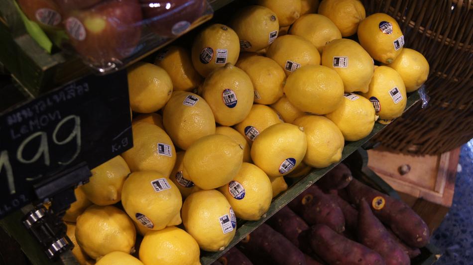 Lemon Market Yellow free image download