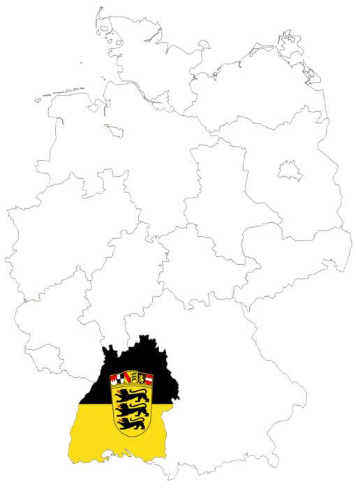 Germany germany map regions free image download