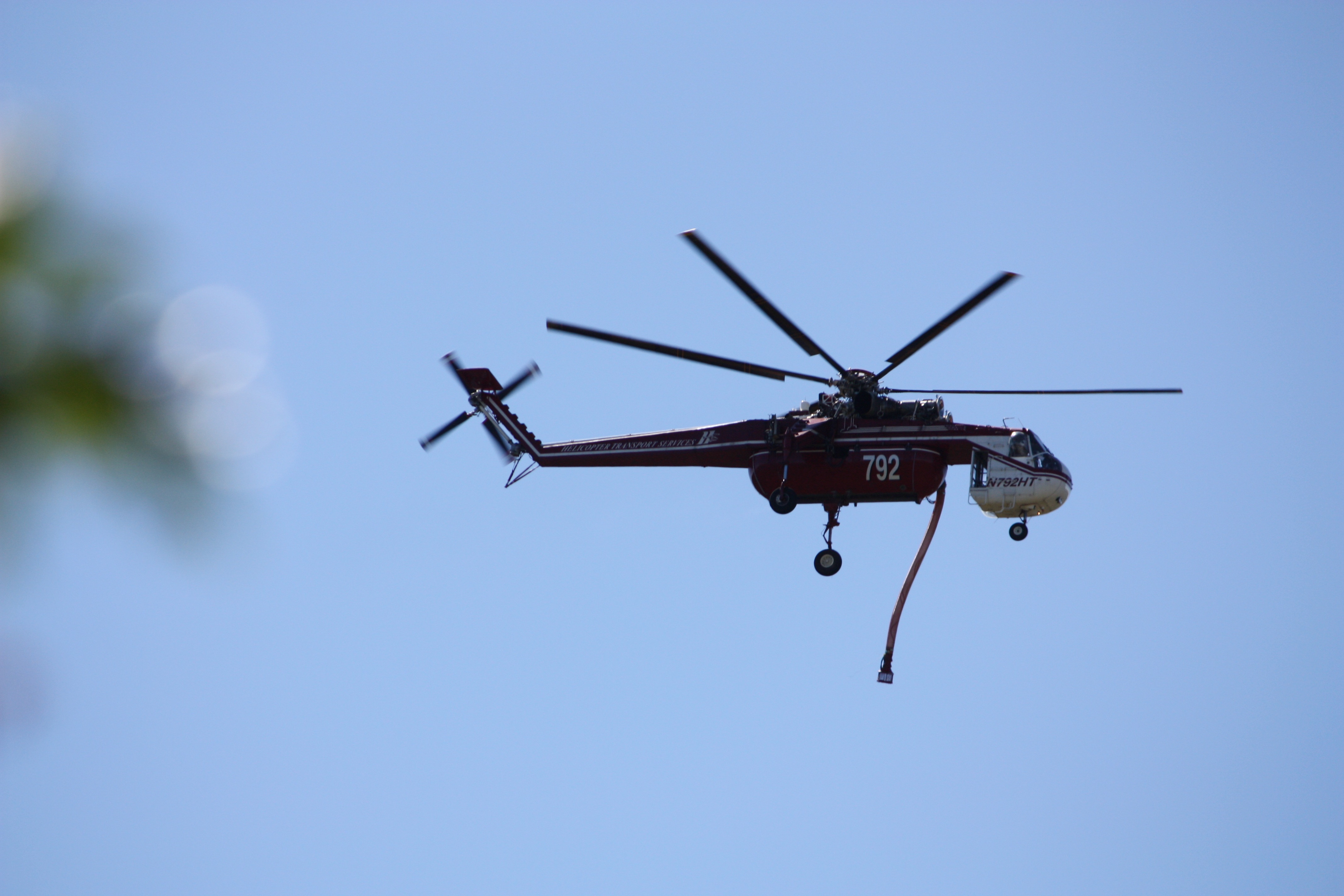 Helicopter Fire Water Drop free image download
