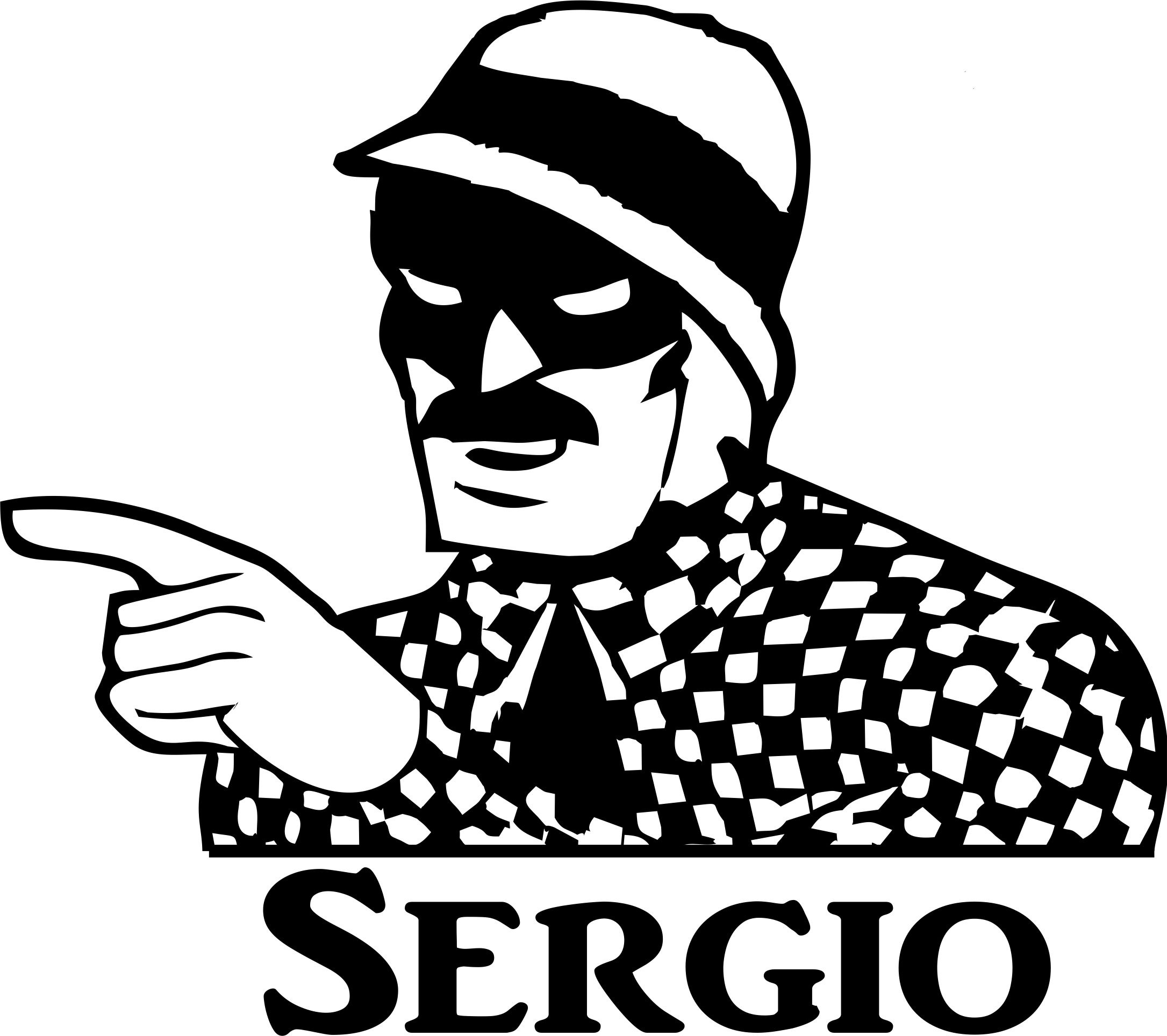 Comic male drawing Sergio free image download