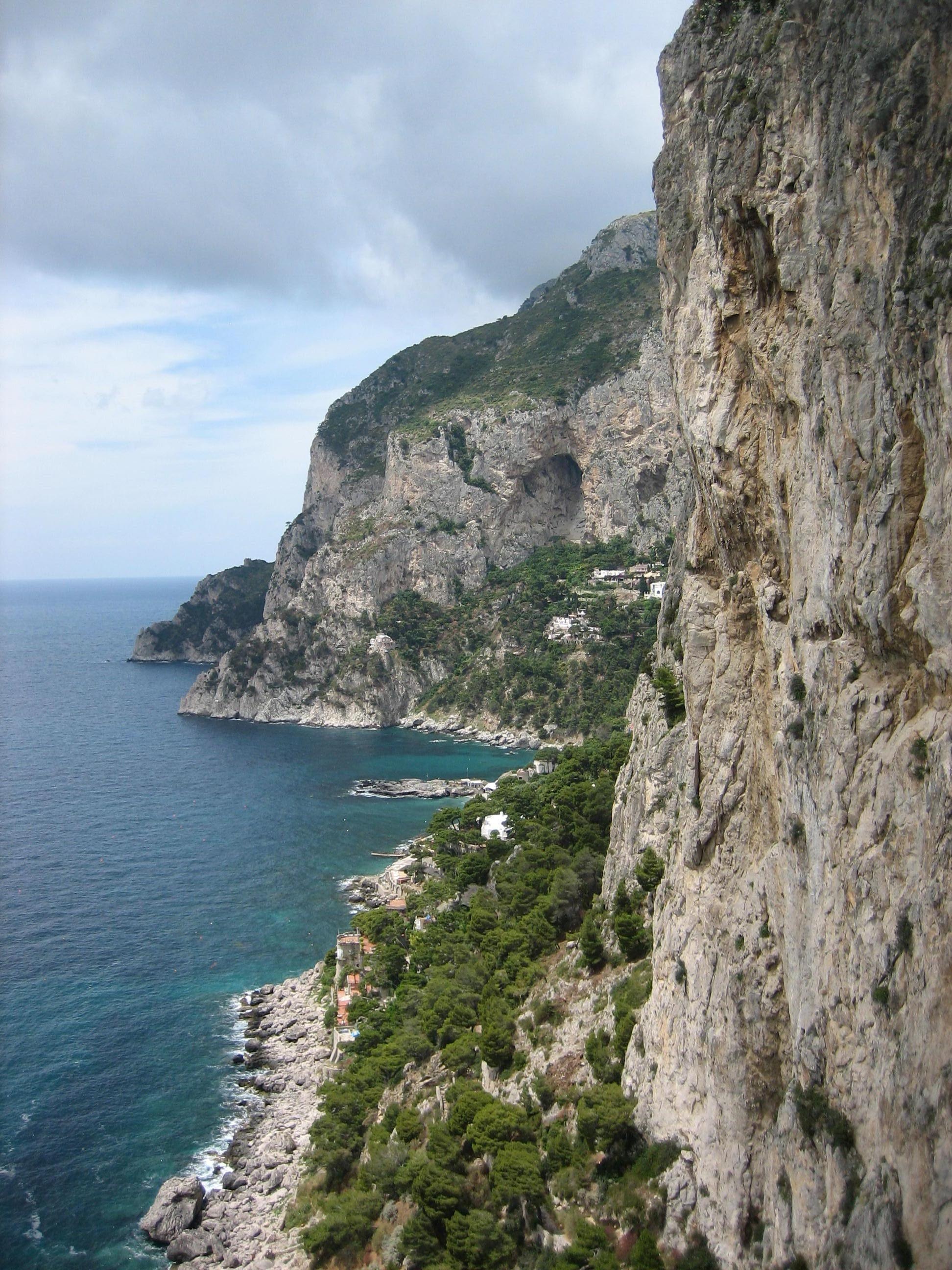 Great cliffs by the sea free image download
