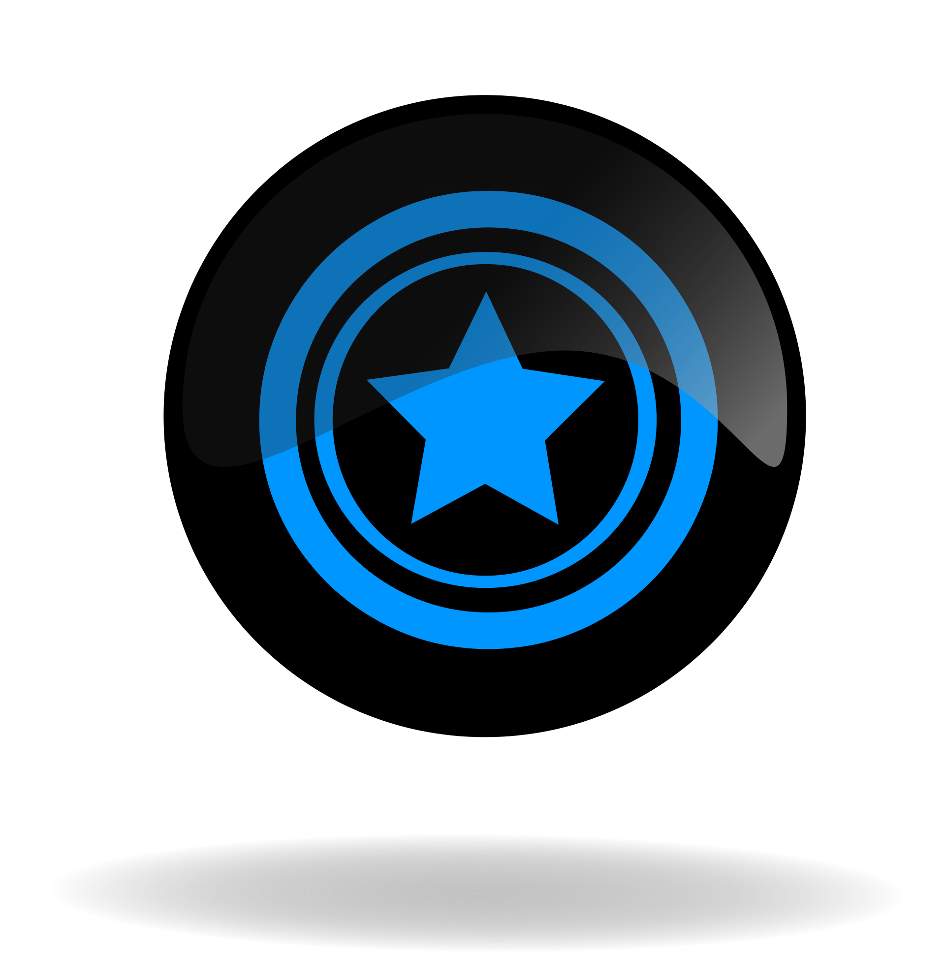 Star star button star black button free image download