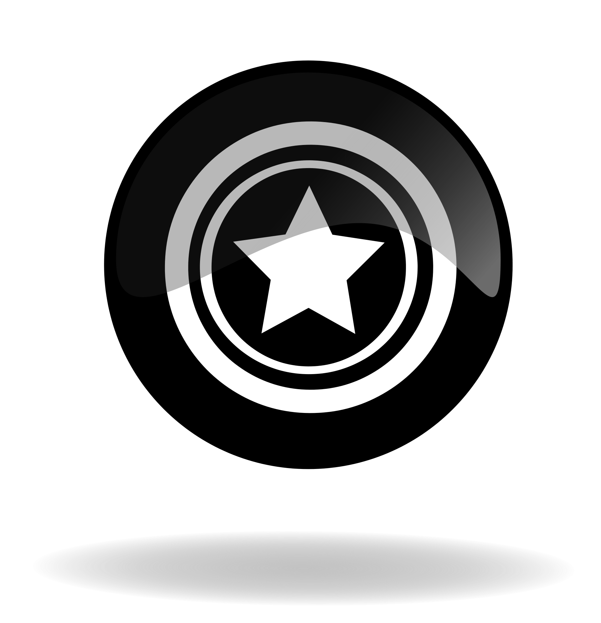 Star star button star black button free image download