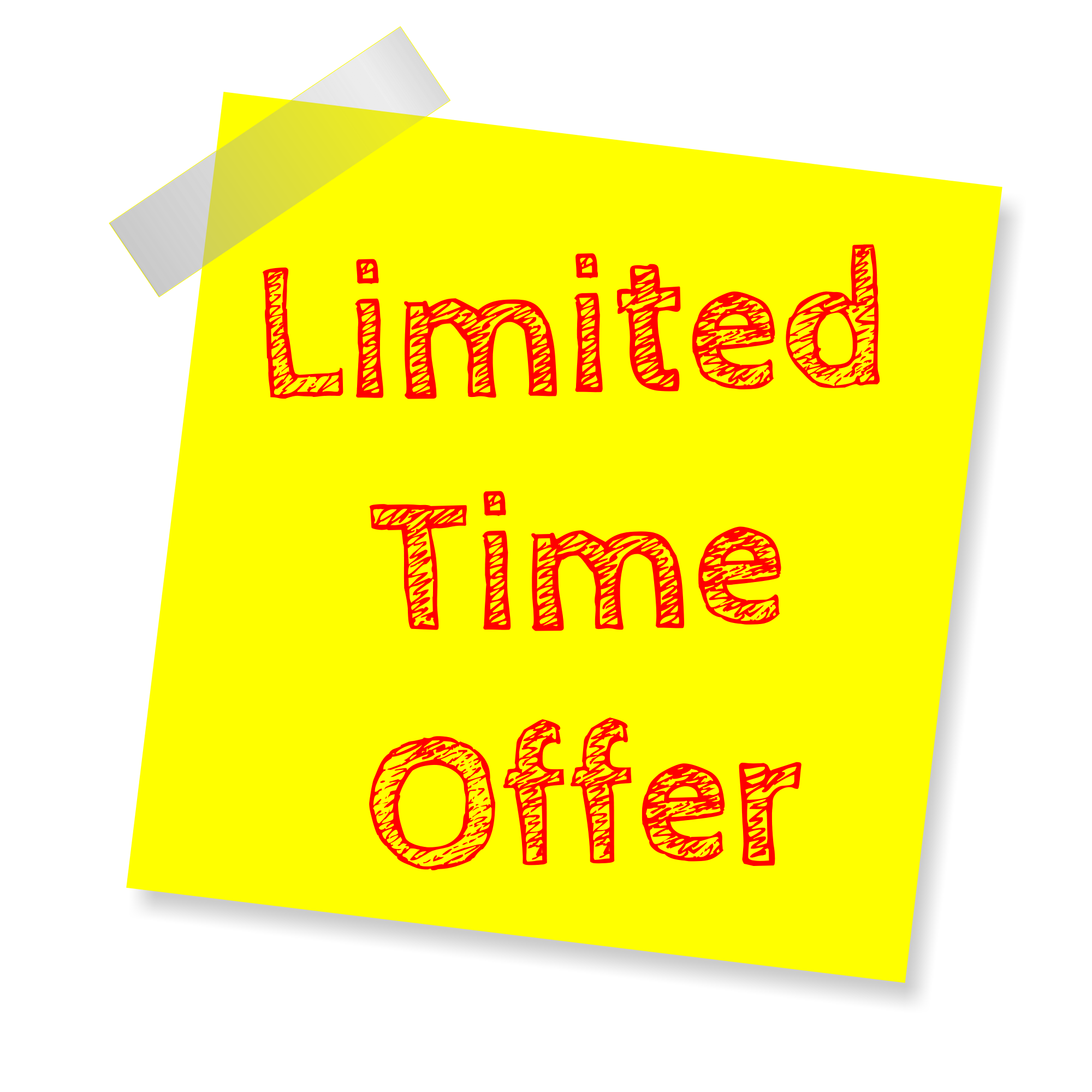 Limited time offer deal of the day free image download