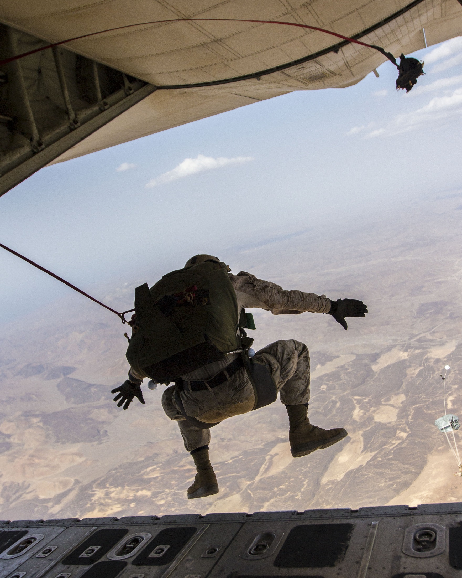 Skydiver Parachuting Free Fall free image download