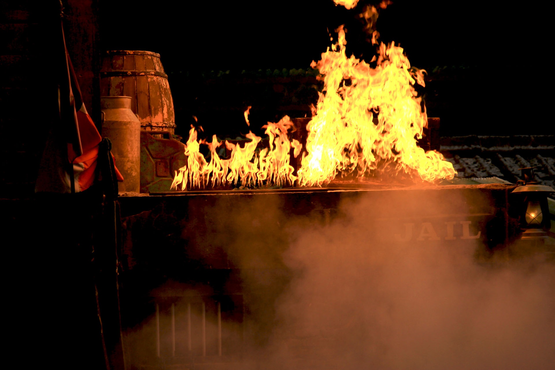 Jail Fire free image download