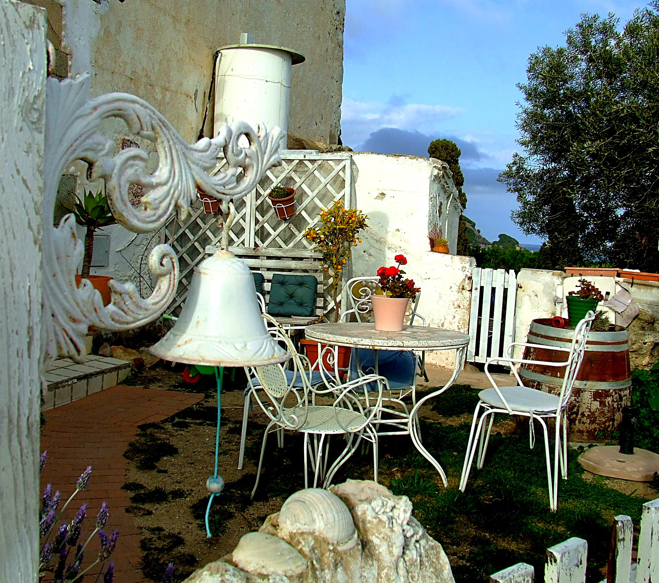 Garden Patio Bell free image download