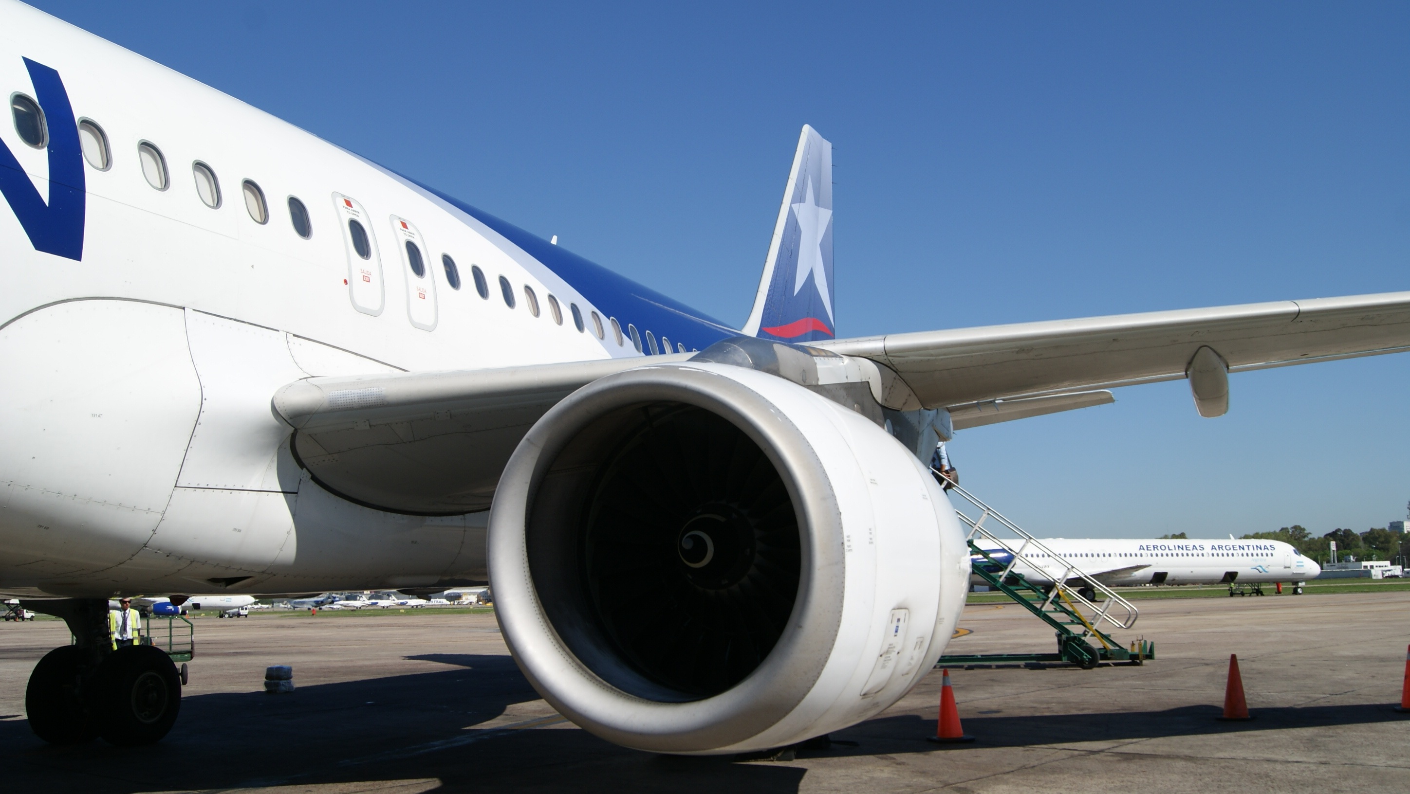 Plane Airport Chile free image download