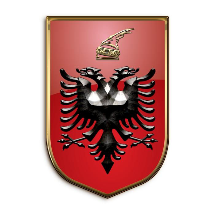 Albania coat of arms heraldry free image download