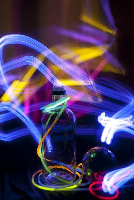 Party Neon Bottle free image download