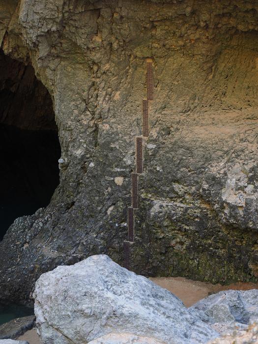 Water spring in a cave free image download