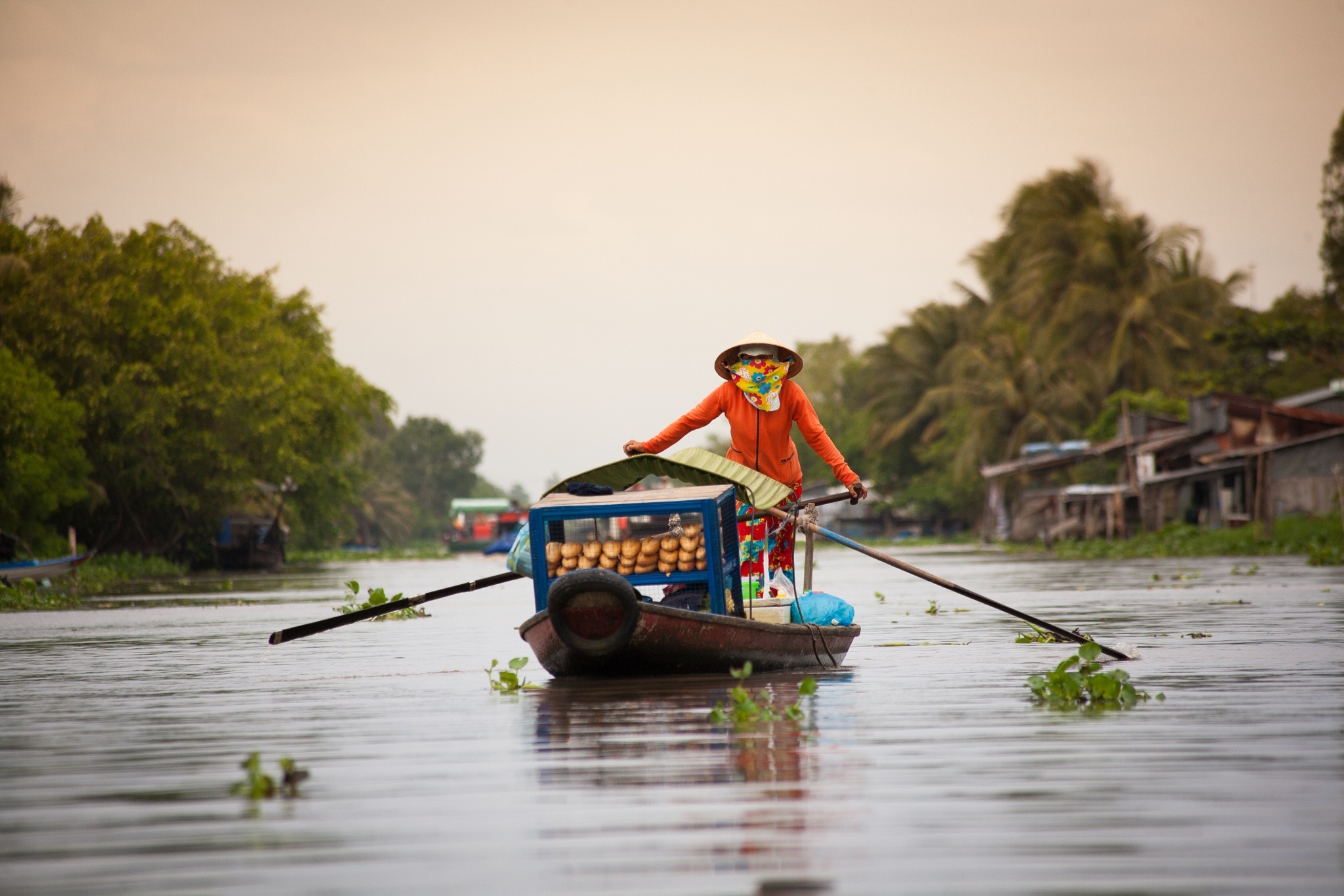 Floating Market Soc Trang Vietnam free image download