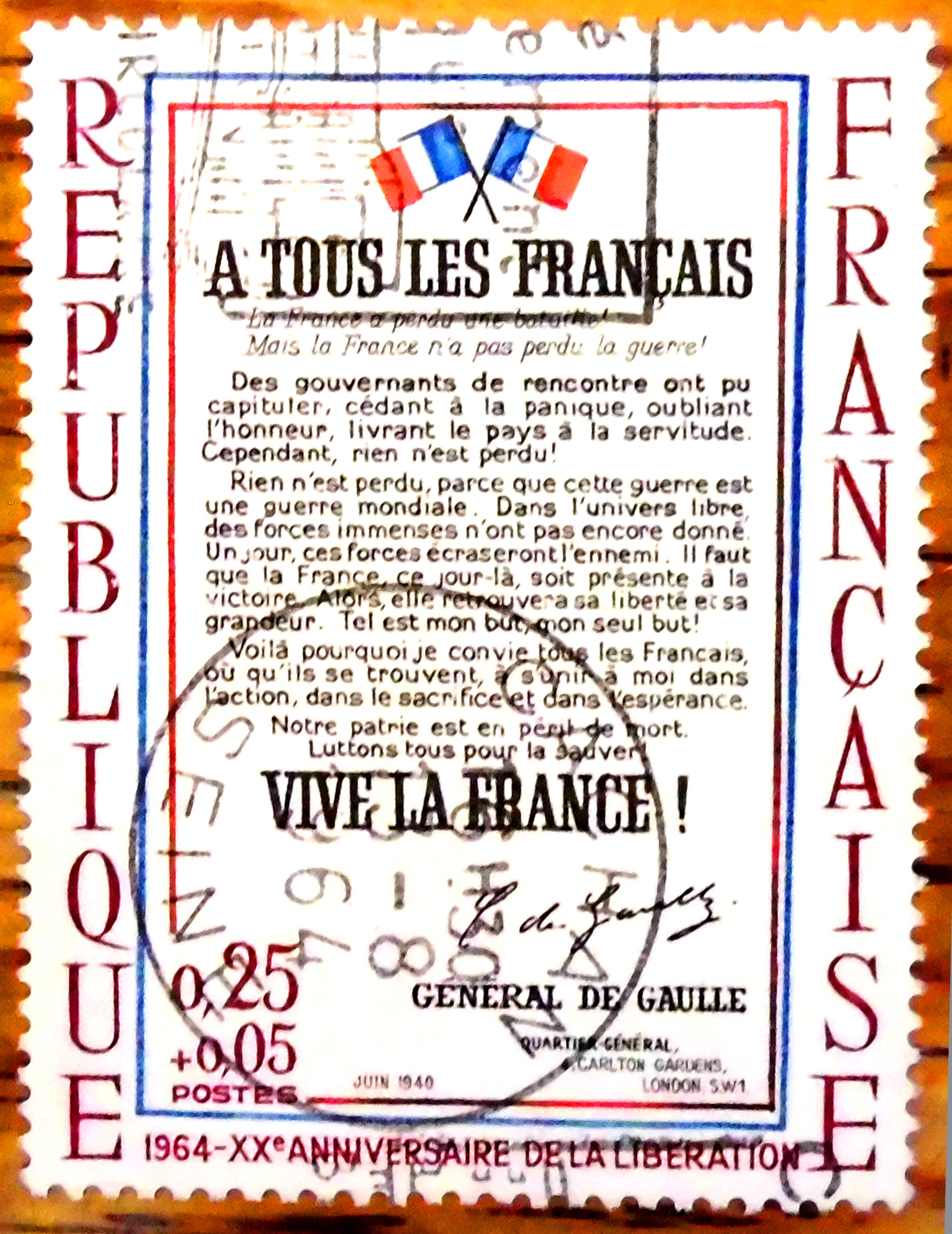Stamp france 1964 free image download