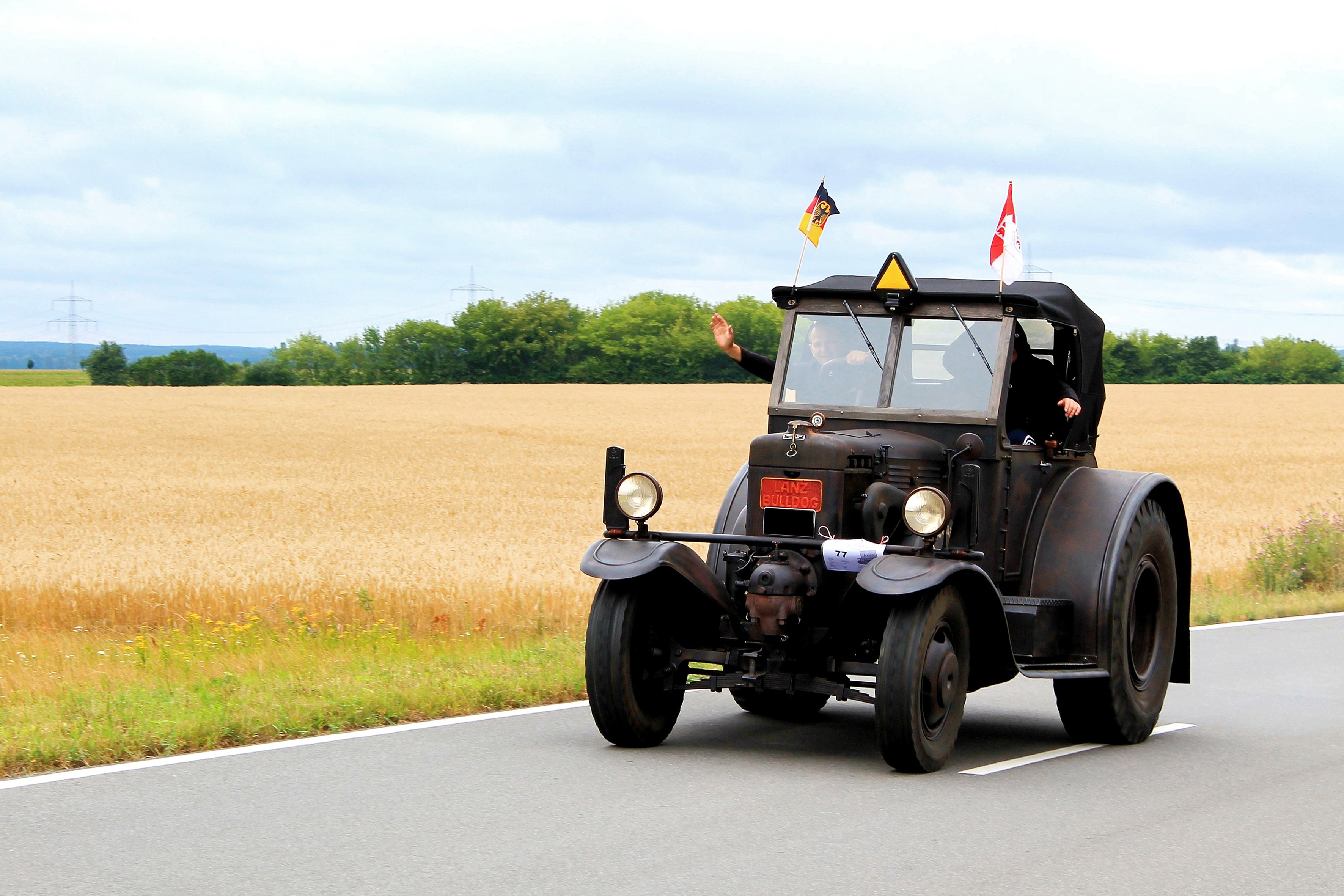 Lanz-Bulldog Tractor Historically free image download