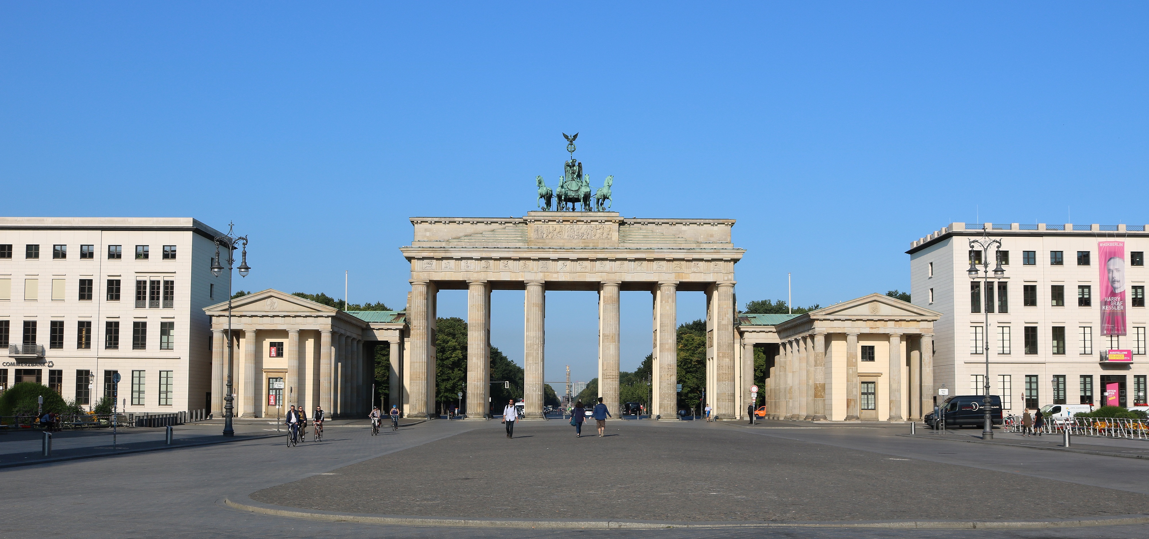 Berlin Brandenburg Gate cityscape free image download
