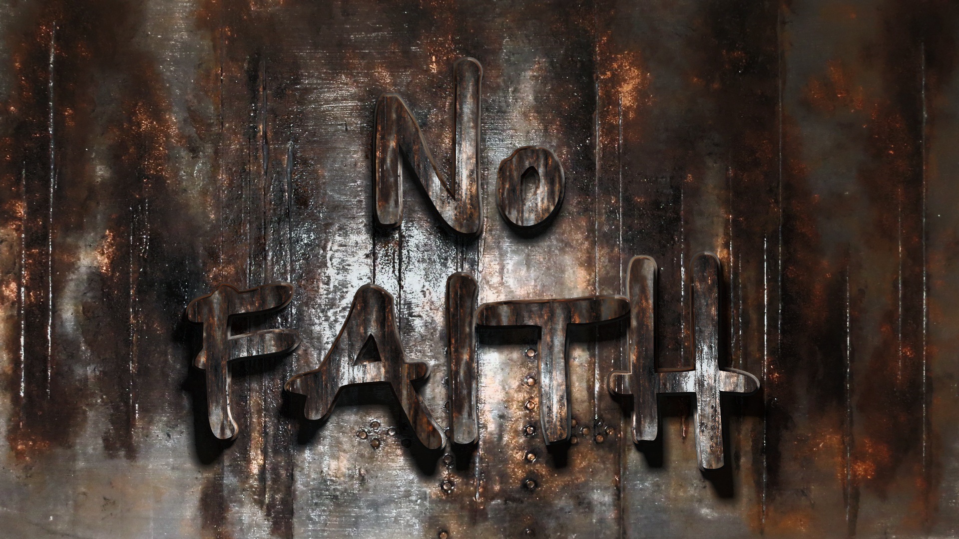 Graphics text rust not of faith free image download