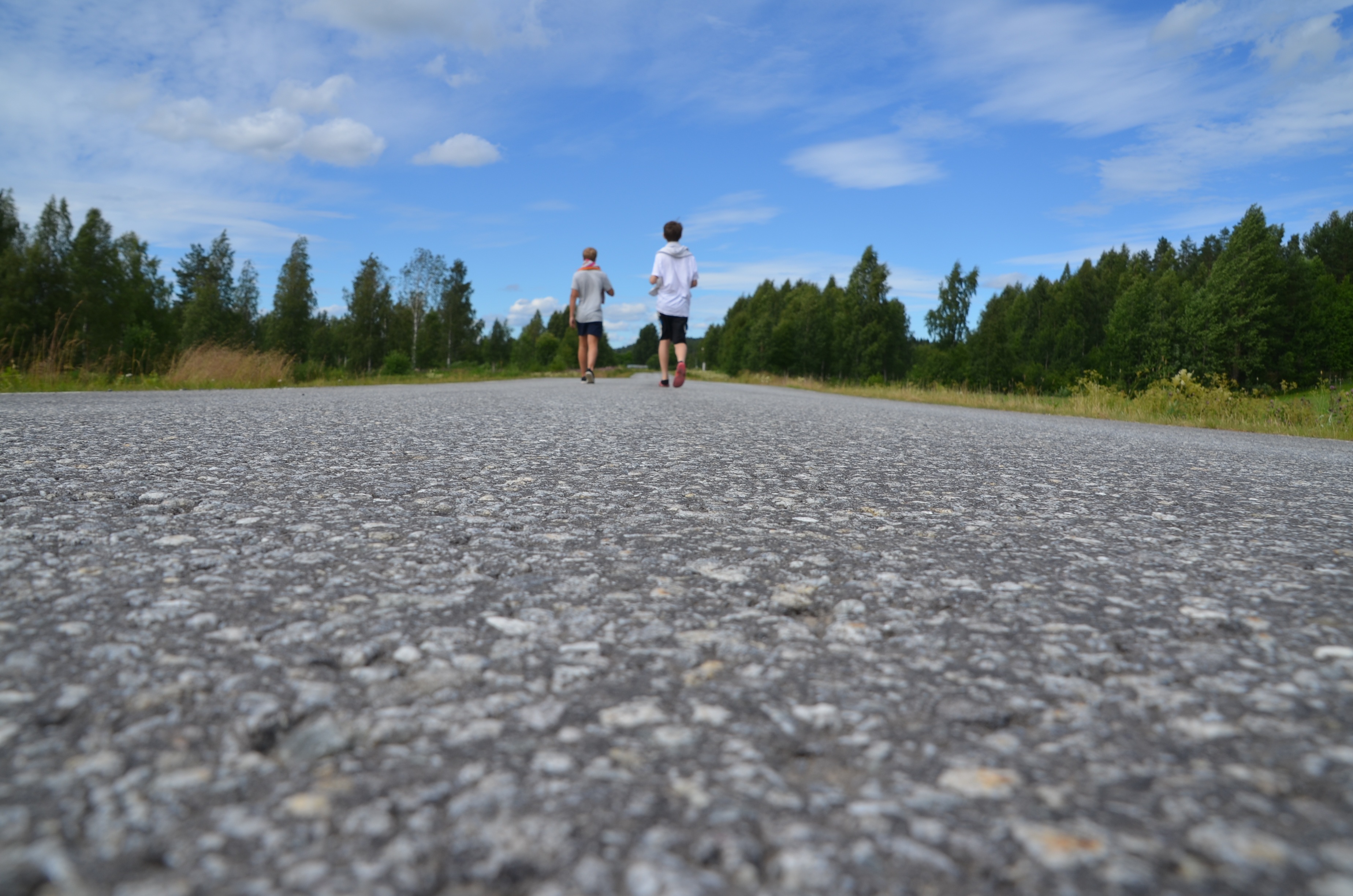Ultervattnet Road Walk free image download