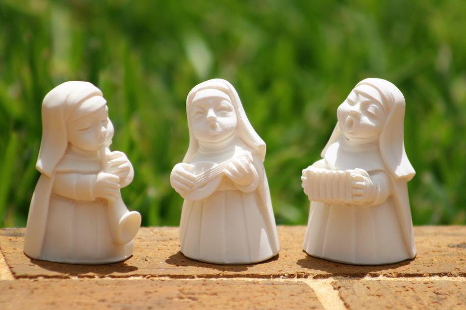 The Nun Band Playing Nuns Catholic free image download