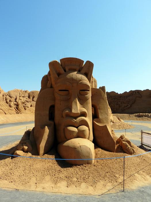Denmark Sand Sculpture free image download
