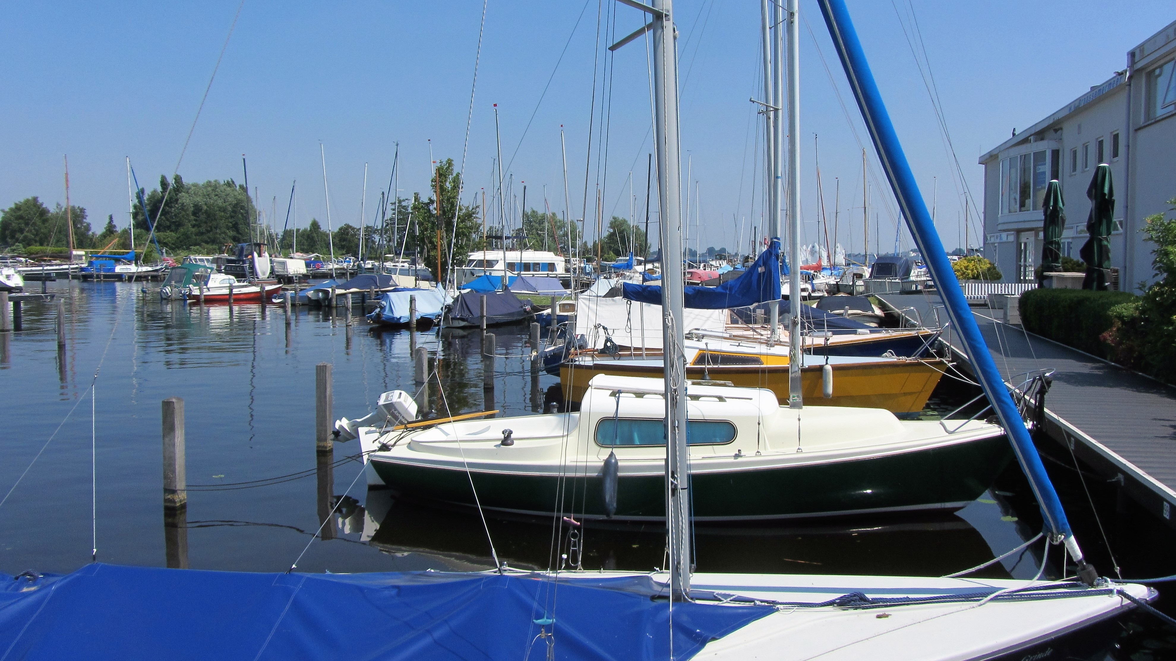 Sailing Boat Marina Port free image download