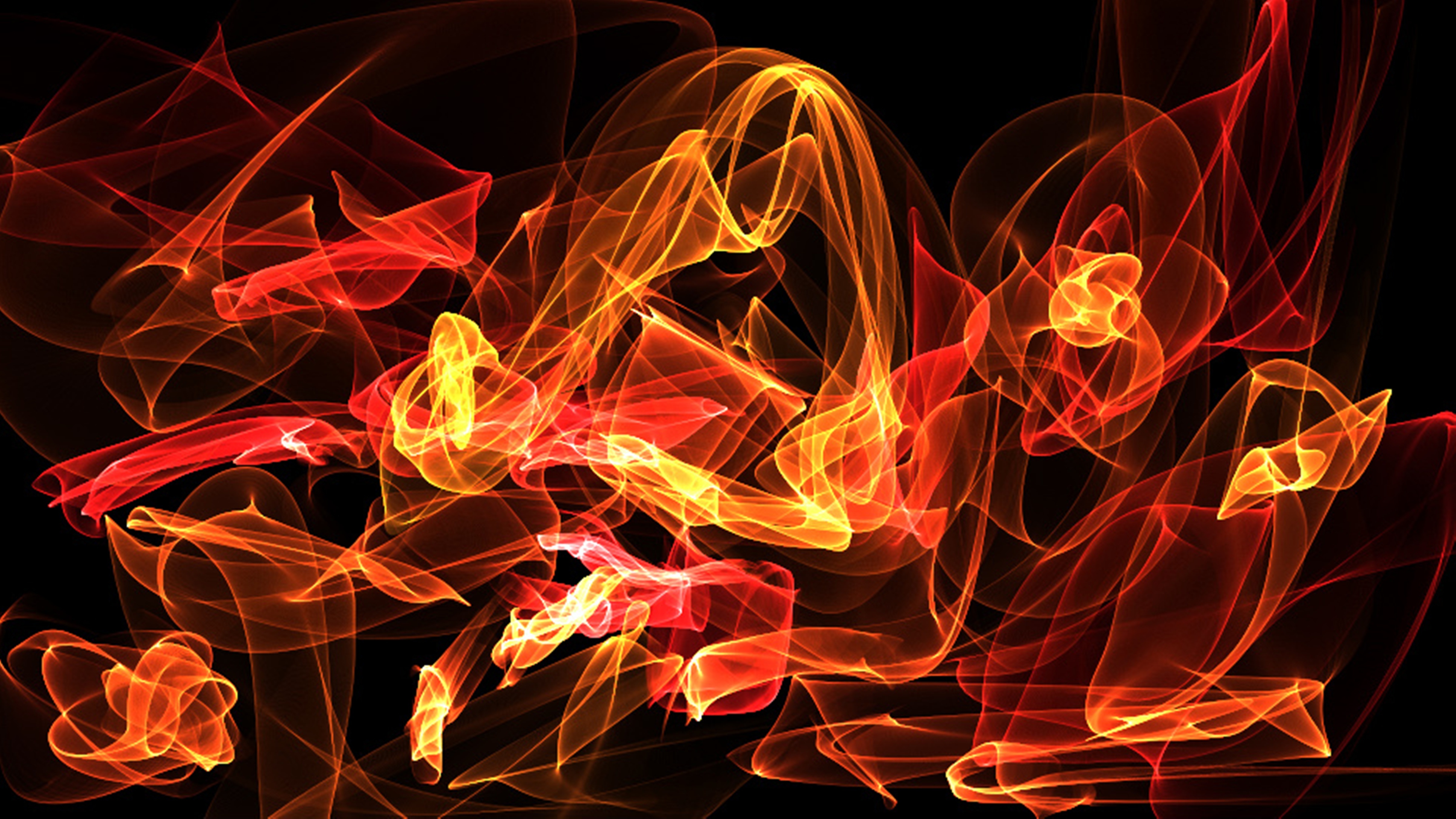Abstract fire light orange free image download