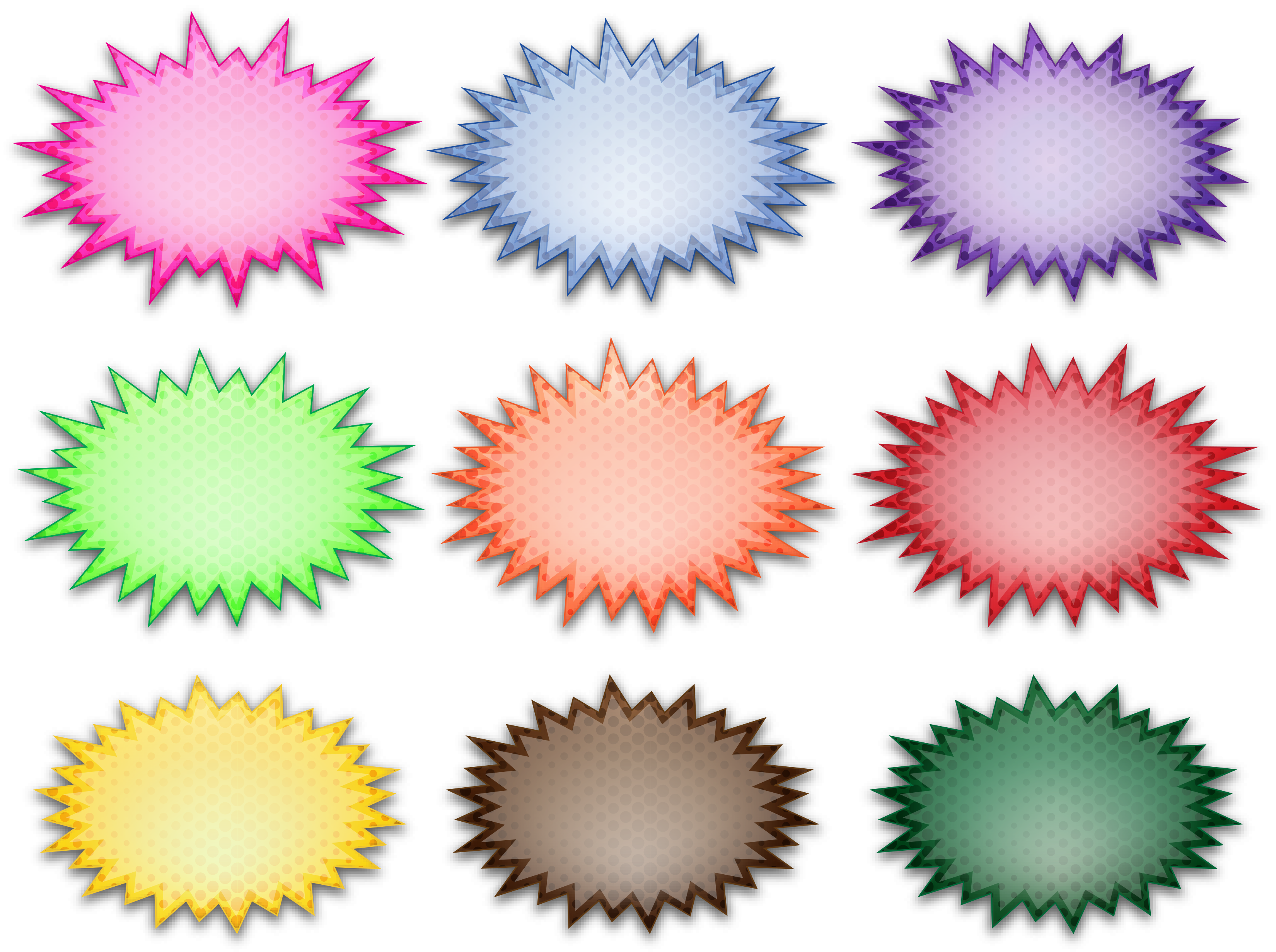 Marketing ad promotion banner dots free image download