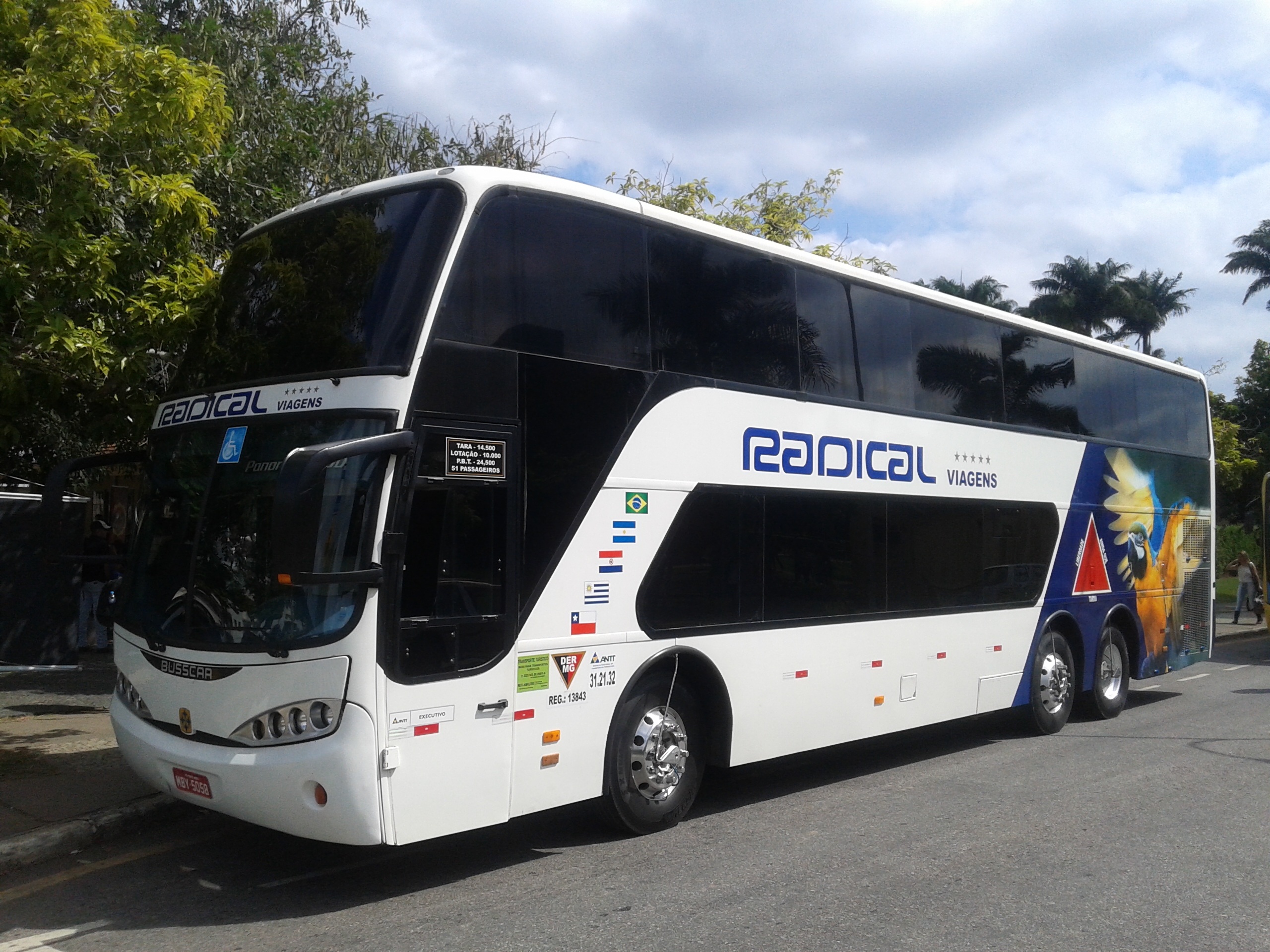 Large travel bus free image download