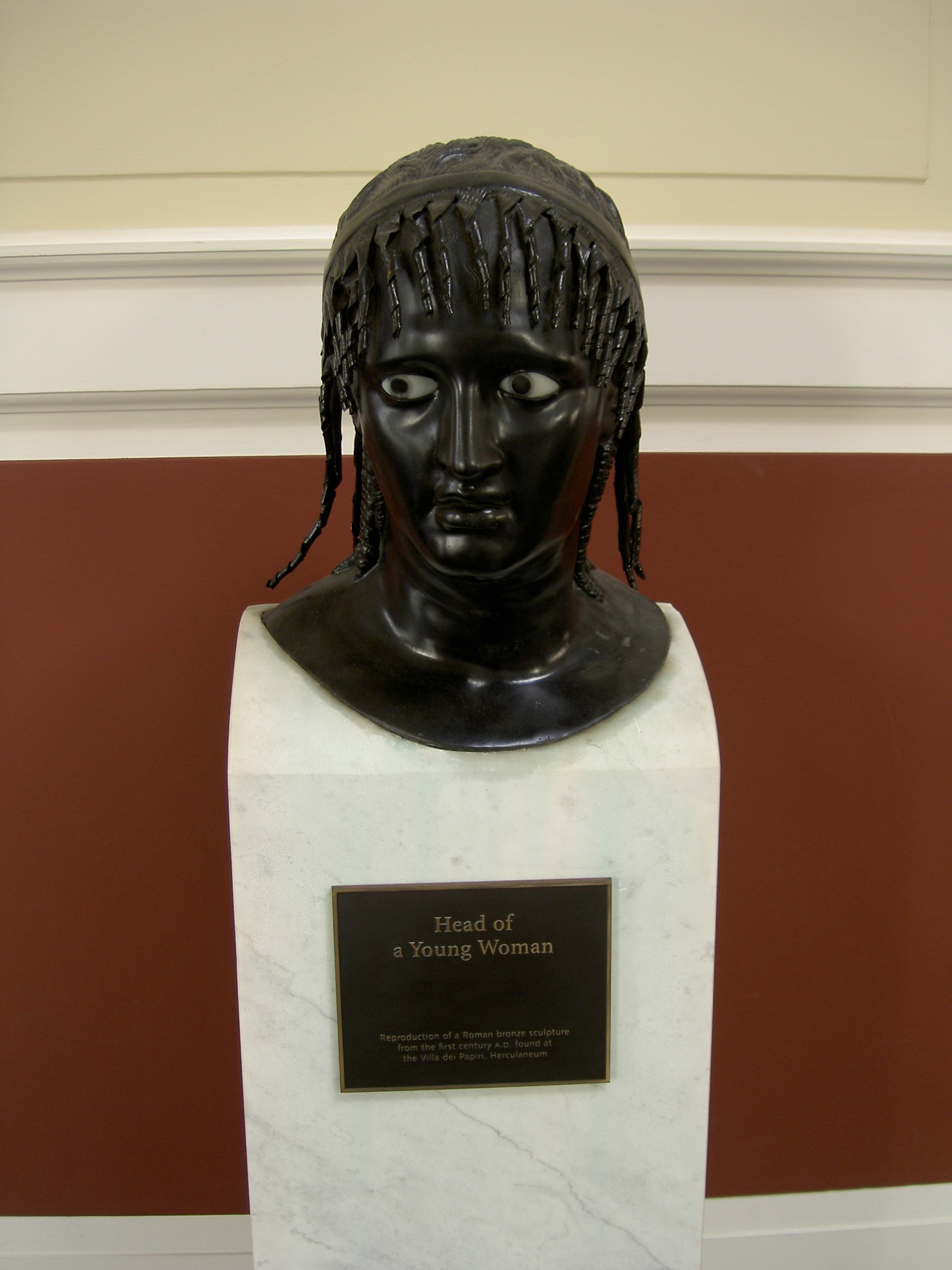 Stone statue head free image download