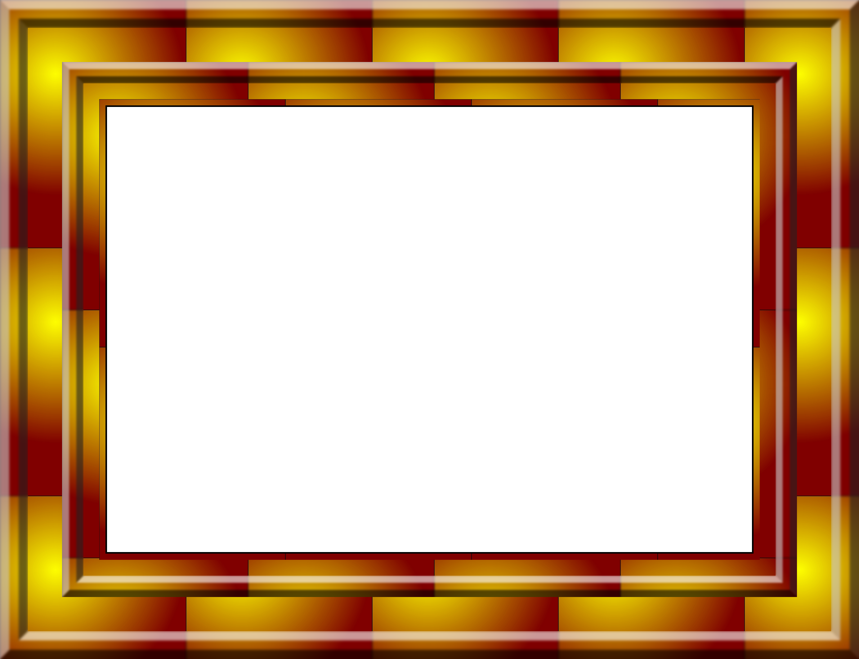 Red and yellow photo frame free image download
