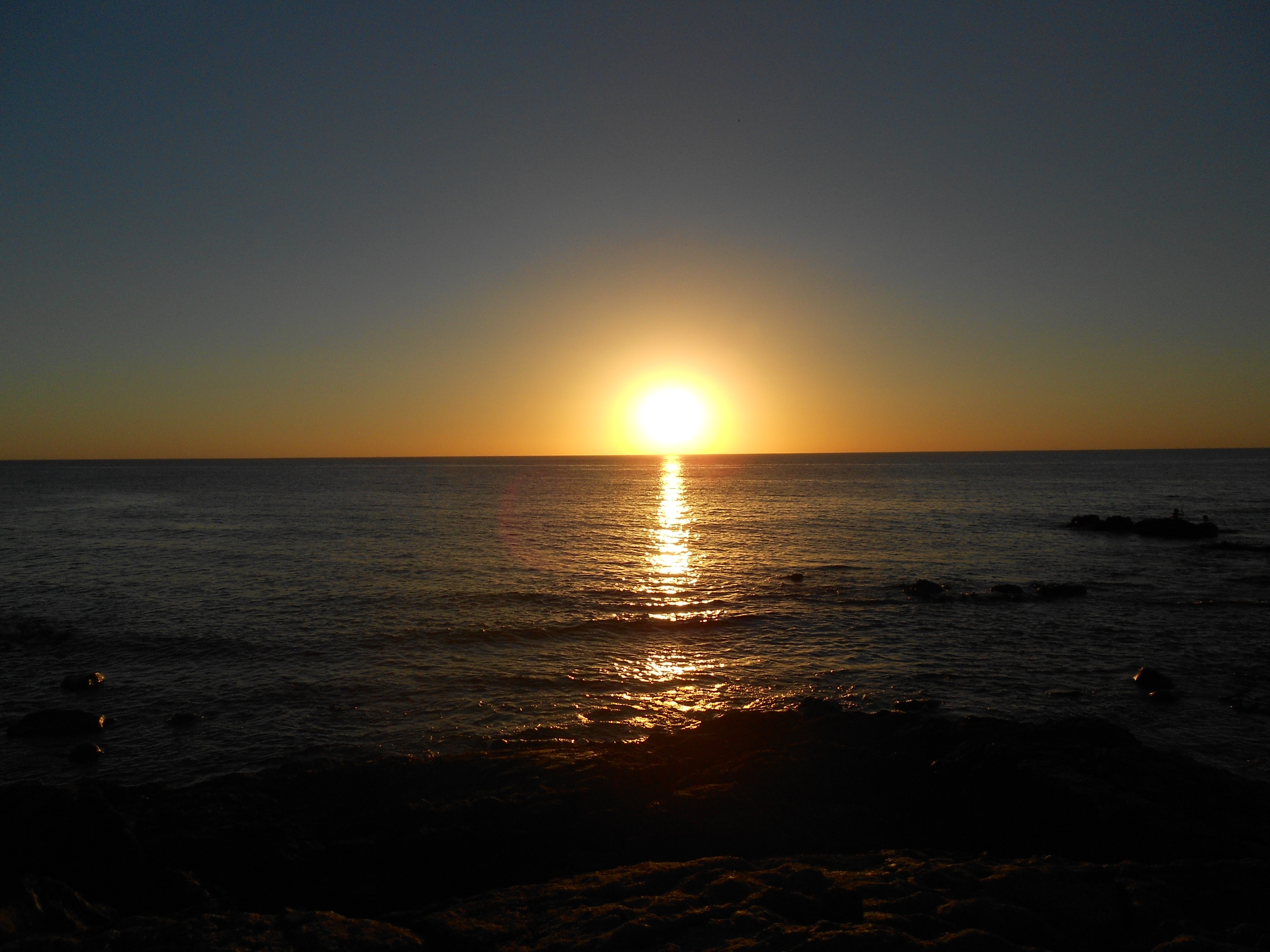 Sunset Beach Sun free image download