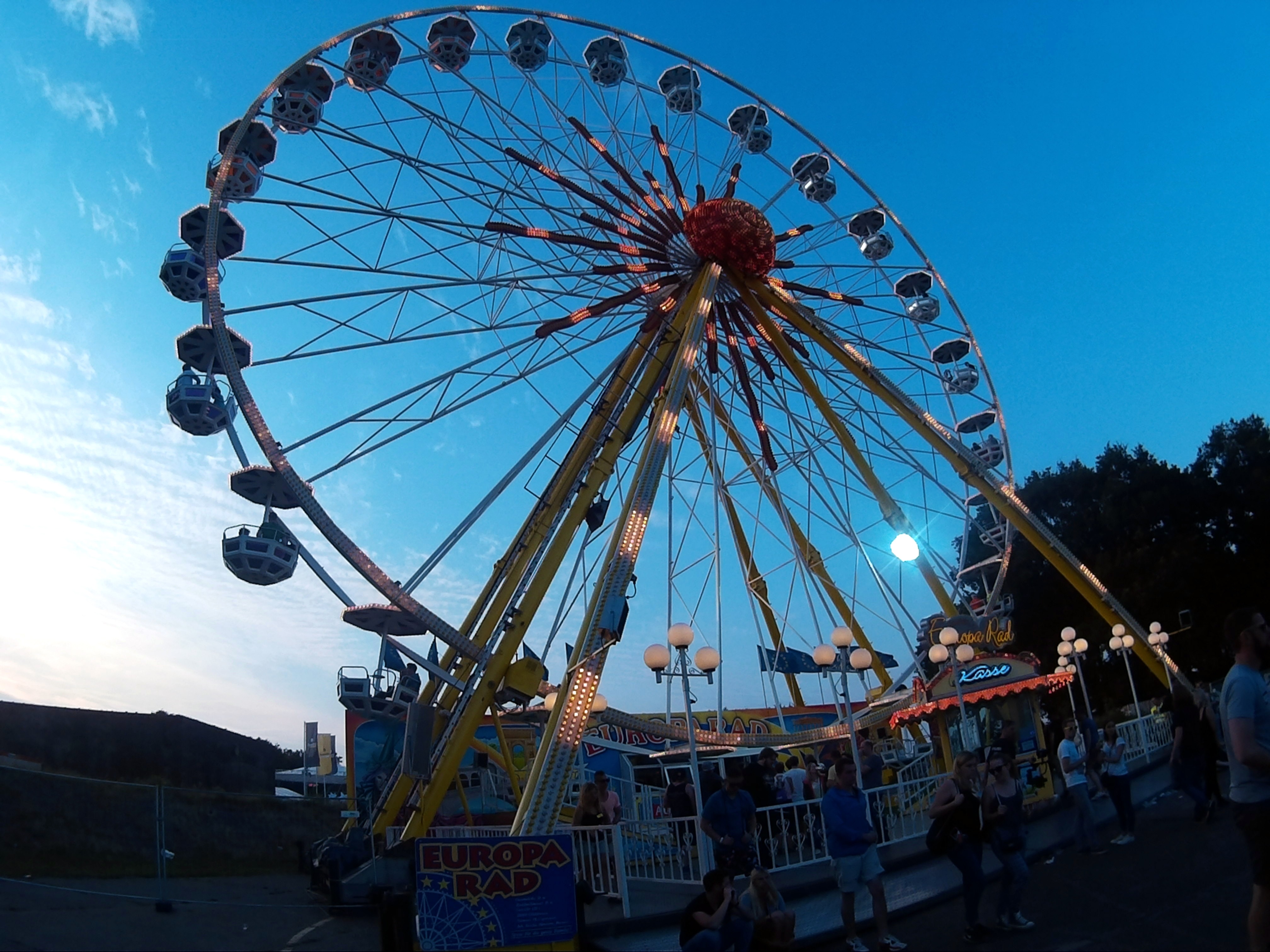 Ferris Wheel Festival Sky free image download