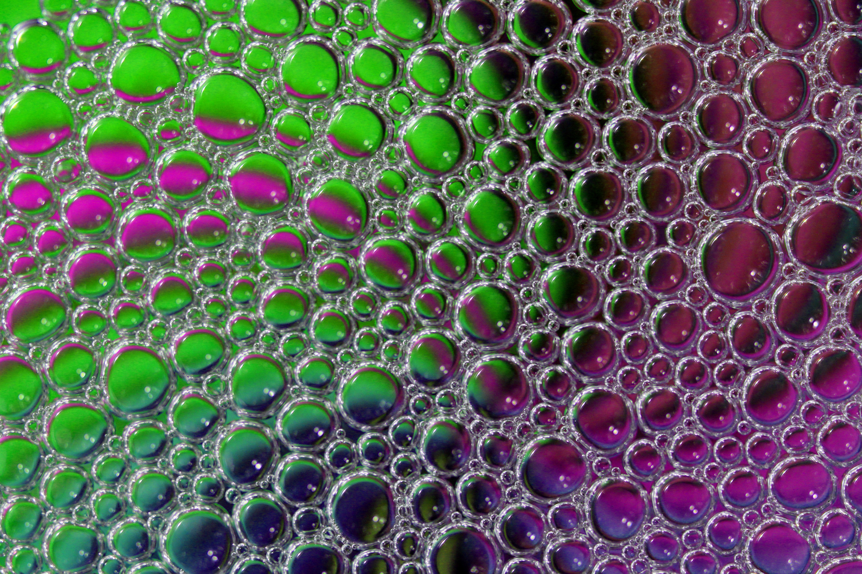 Bubbles Art Reflection free image download