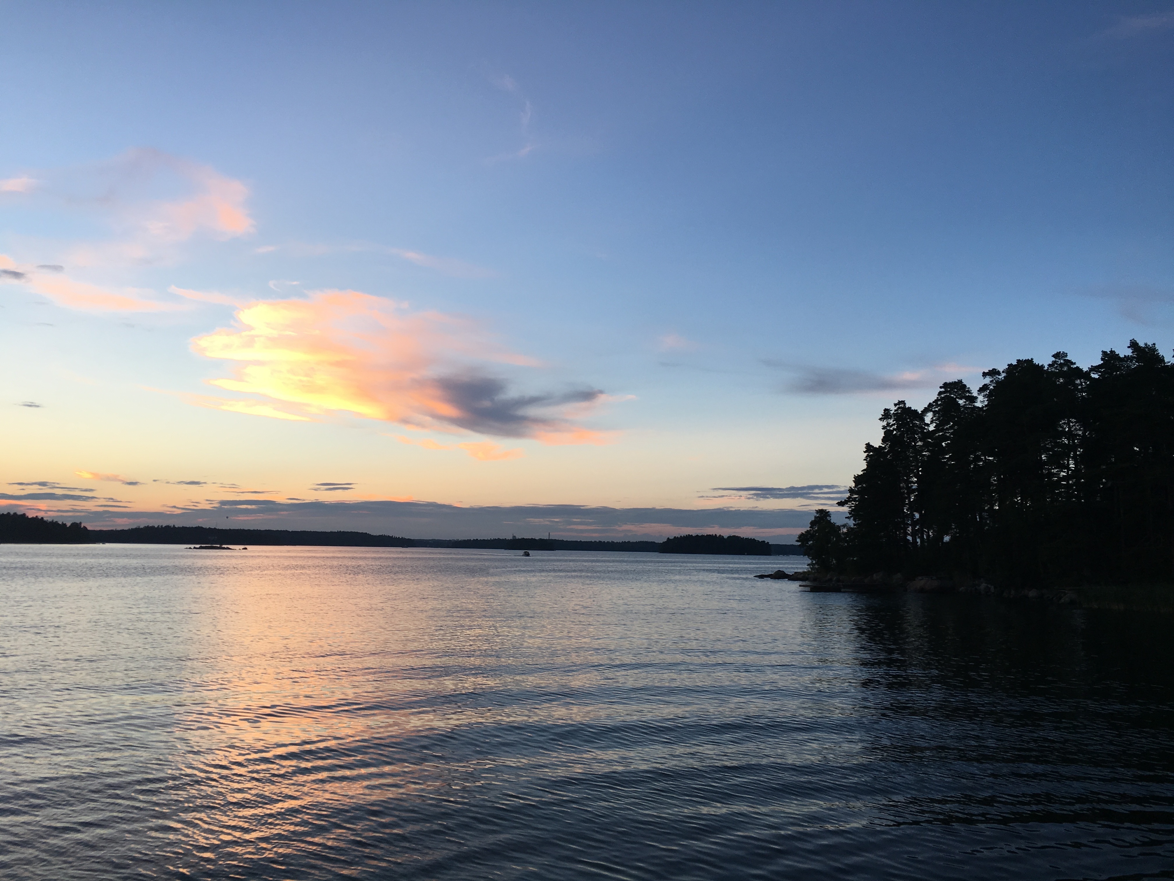 Sunset Finland Helsinki free image download