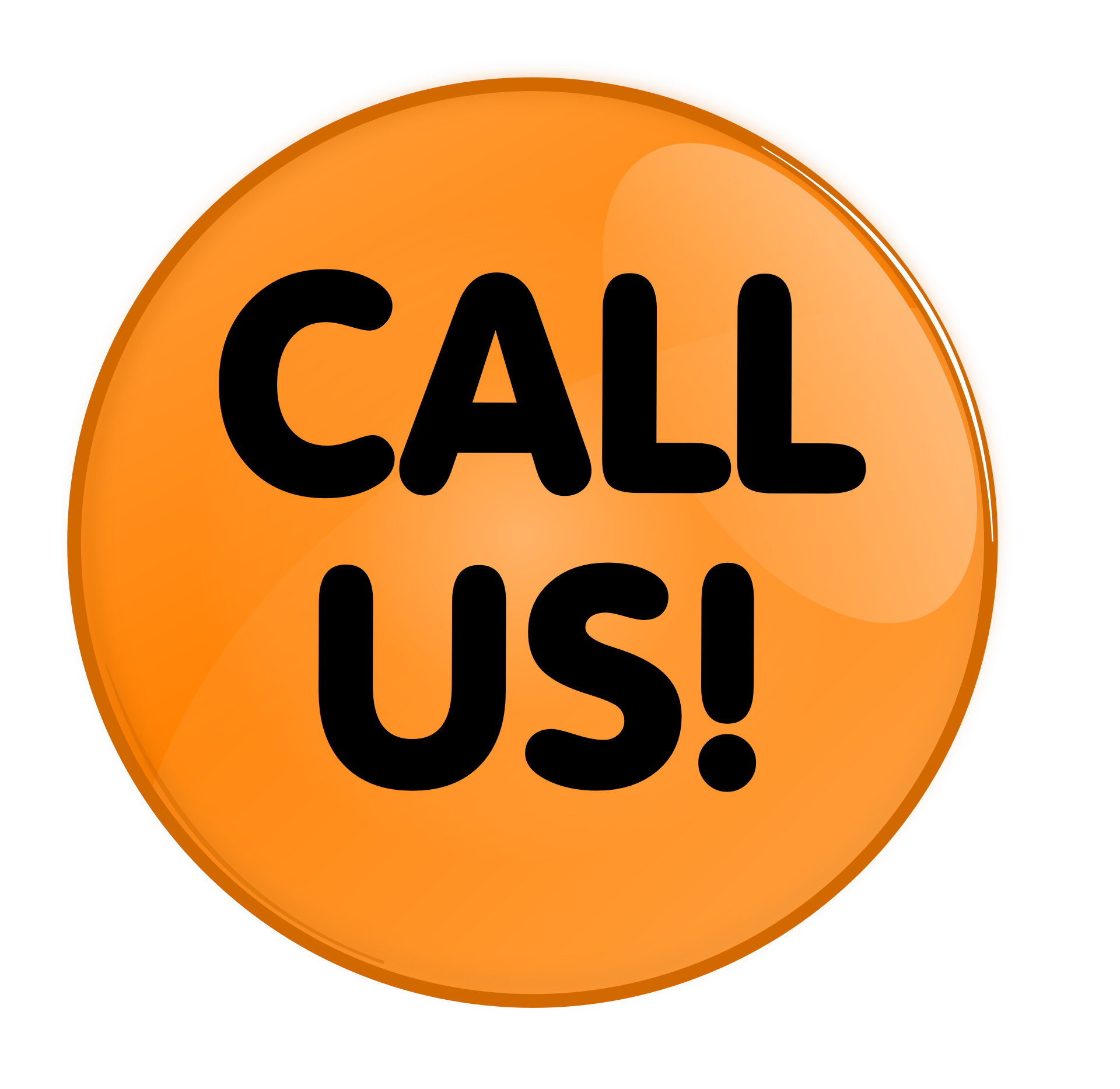 Button round contact call us free image download