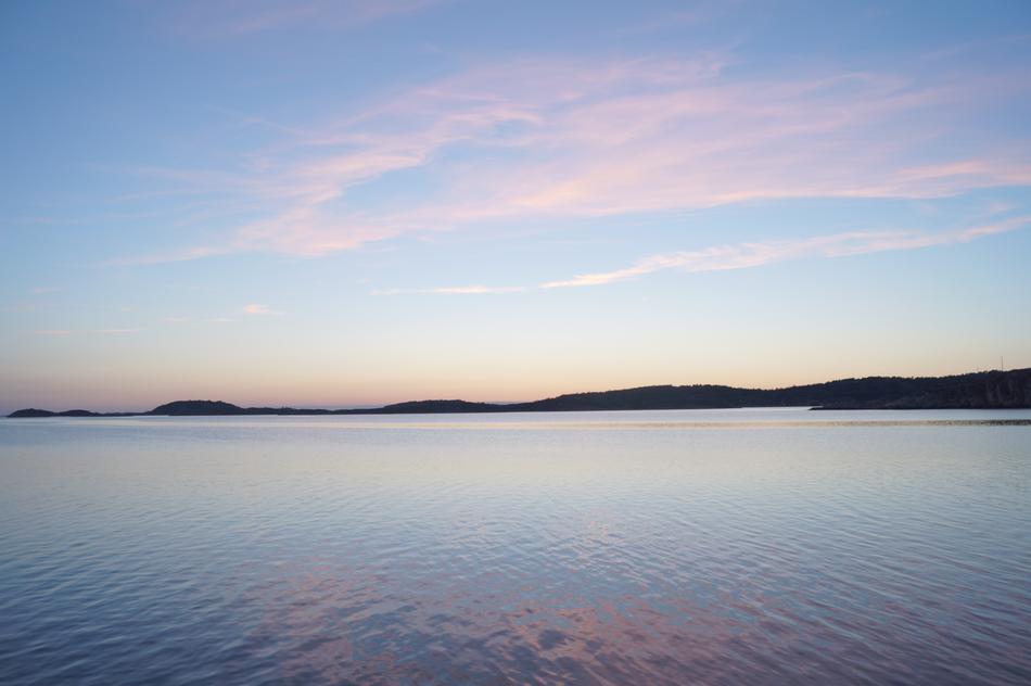 Twilight Sea Coastal free image download