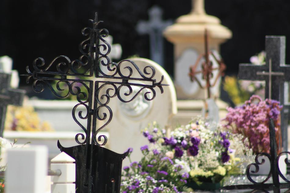 Necropolis Cemetery Black Cross free image download