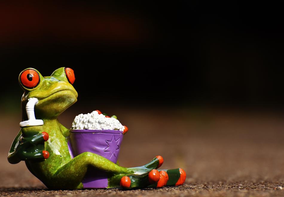 Frog Cinema Popcorn free image download