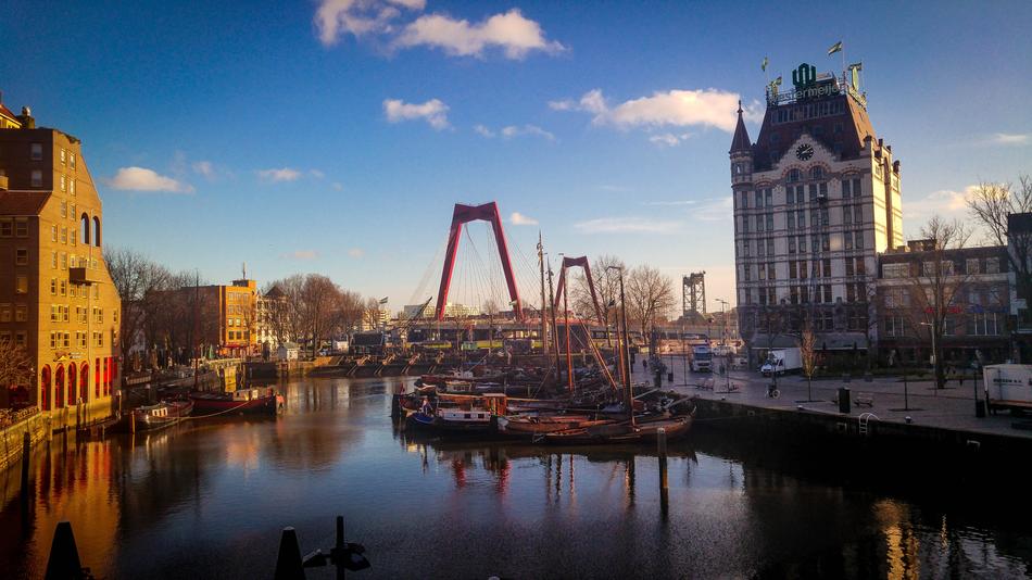 Rotterdam Netherlands Bridge free image download