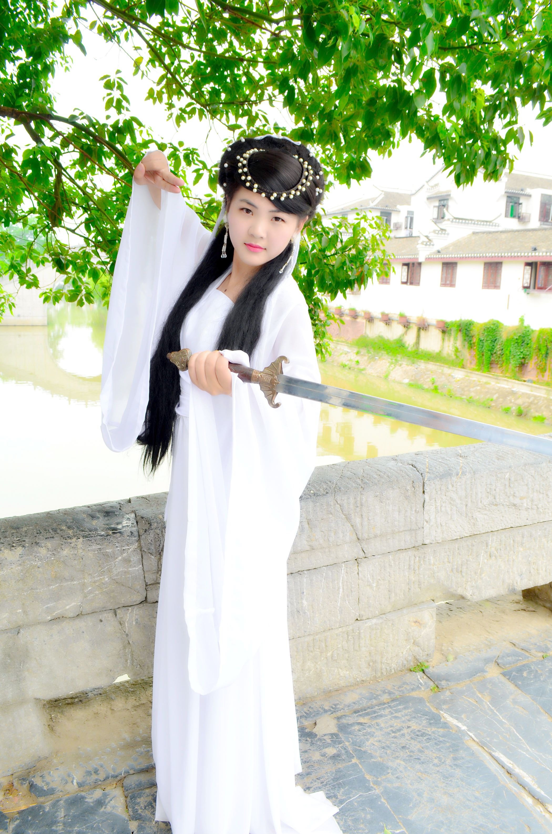 Ancient Costume Zen Sword The free image download